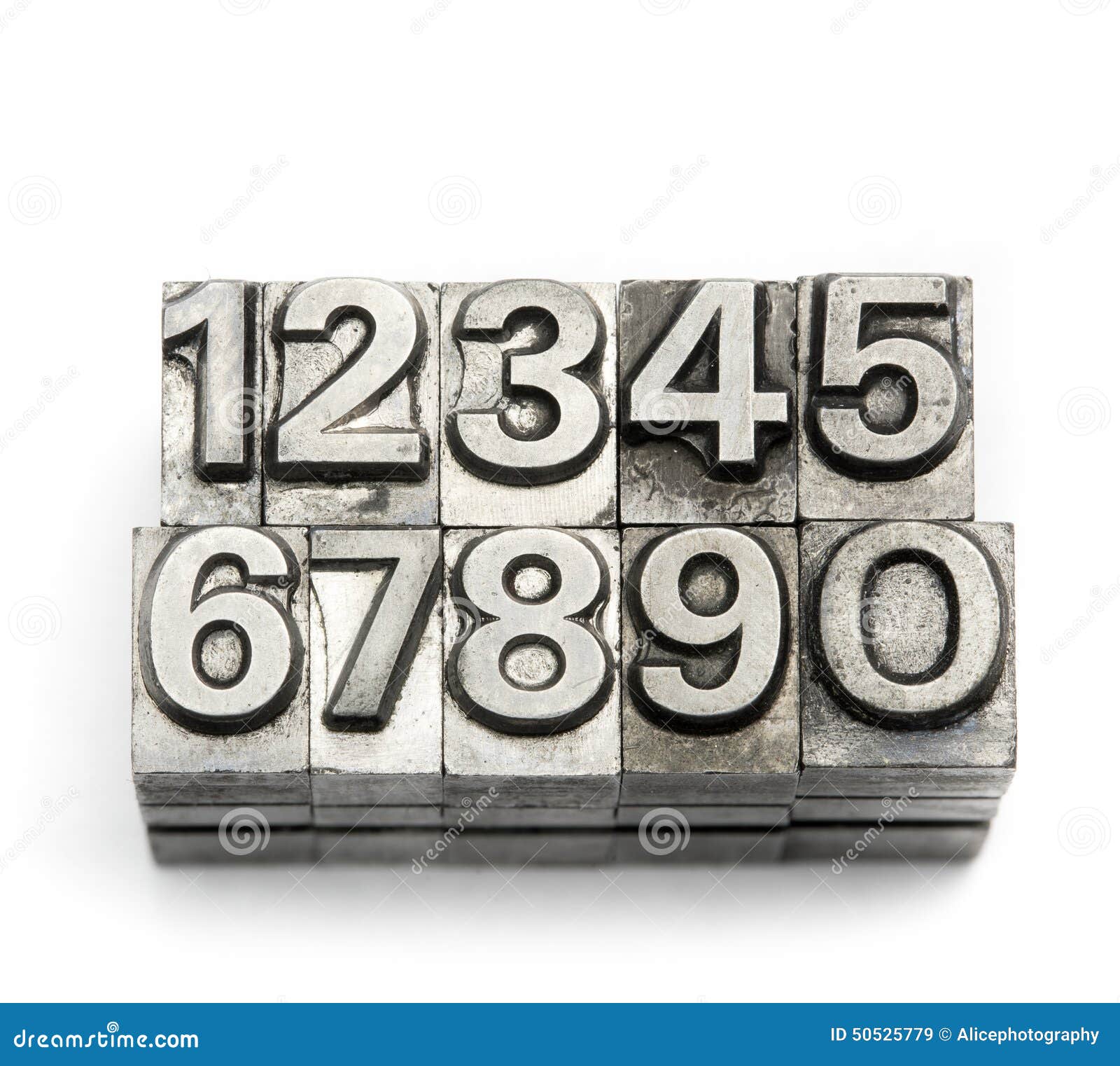 Letterpress - Block Letter English Alphabet and Number Stock Image ...