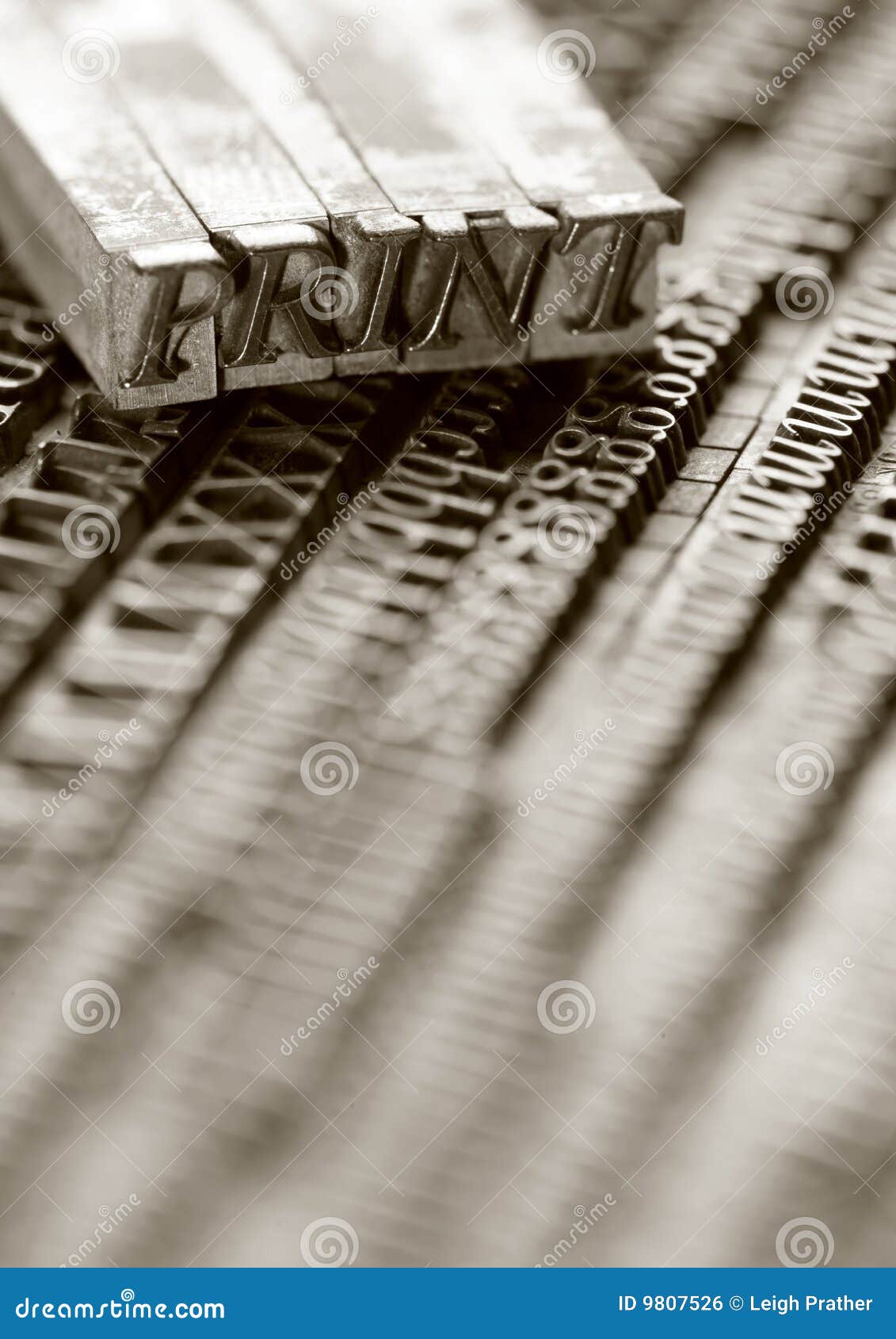 Letterpress blocks stock photo. Image of character, metal - 9807526