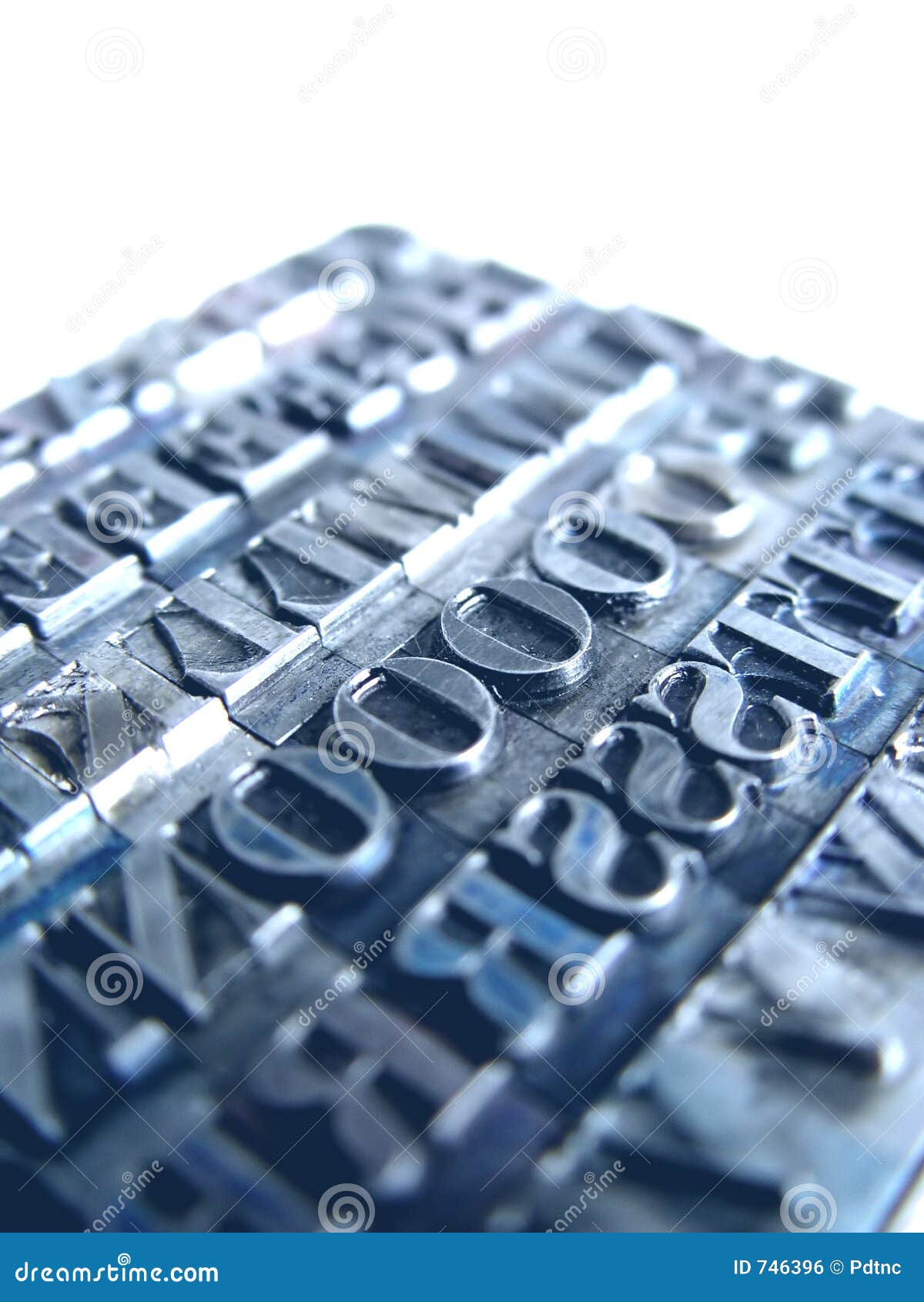 Letterpress Type stock photo. Image of blocks, charactors - 746396