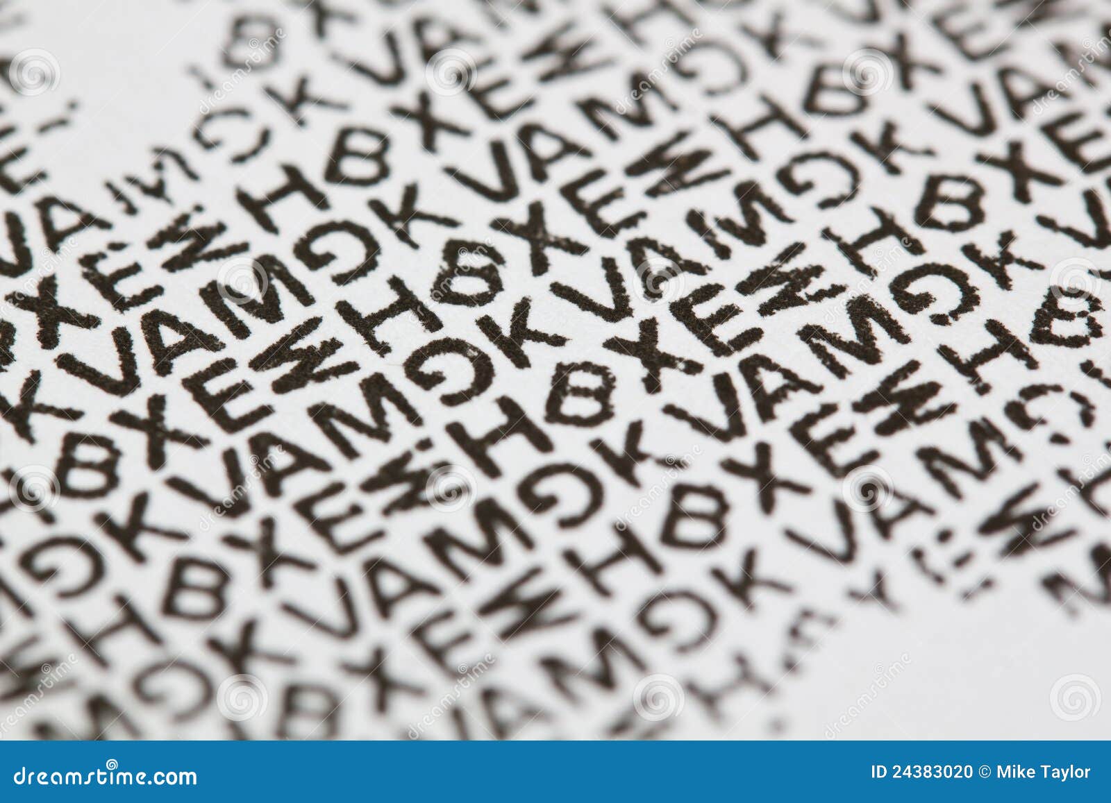 Letters stock photo. Image of code, black, mess, blur - 24383020