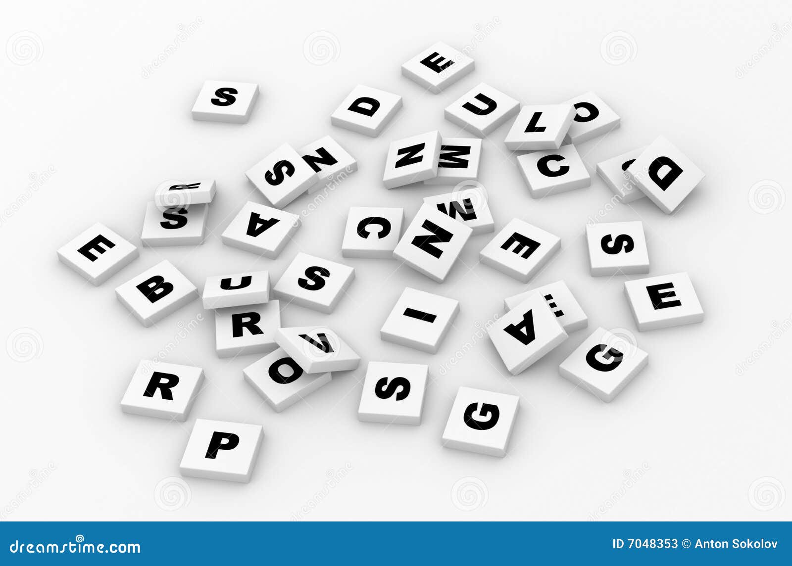 Scrabble Letters Thank You Card In German Language DANKE DIR On Wooden ...