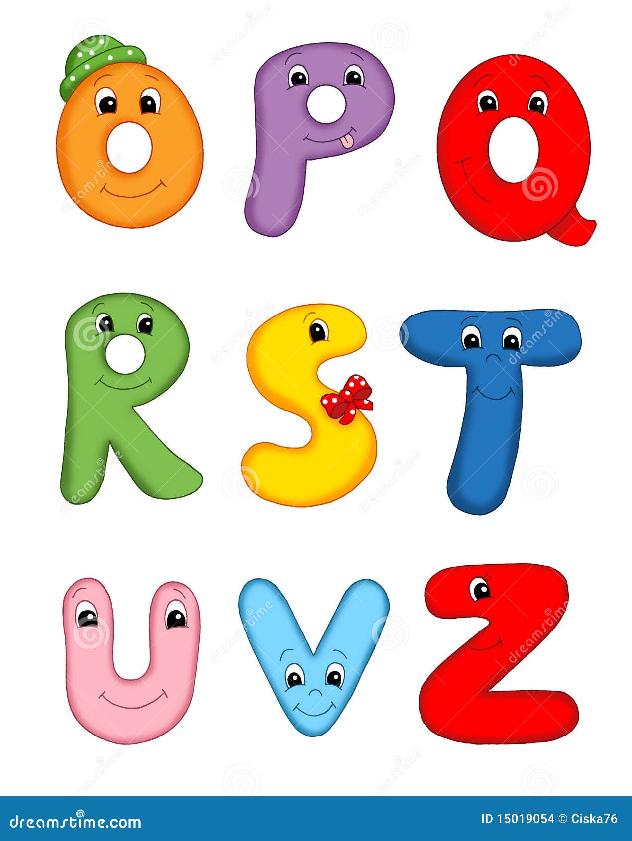 Letters of the Alphabet - 3 Stock Illustration - Illustration of write ...