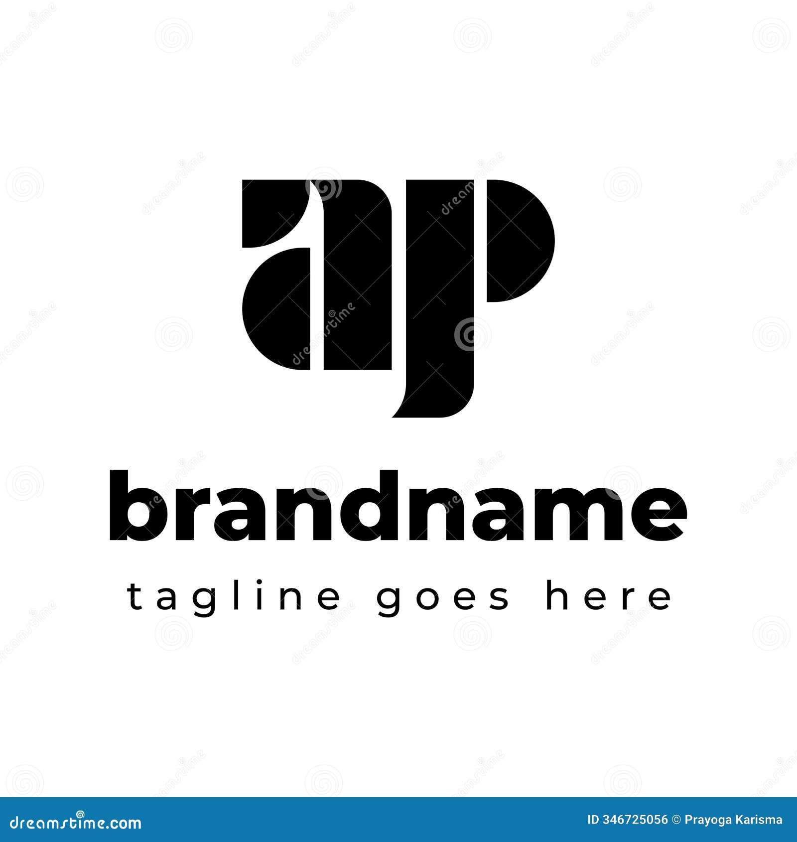 Letters AP Monogram Logo, Suitable for Any Business with AP or PA ...