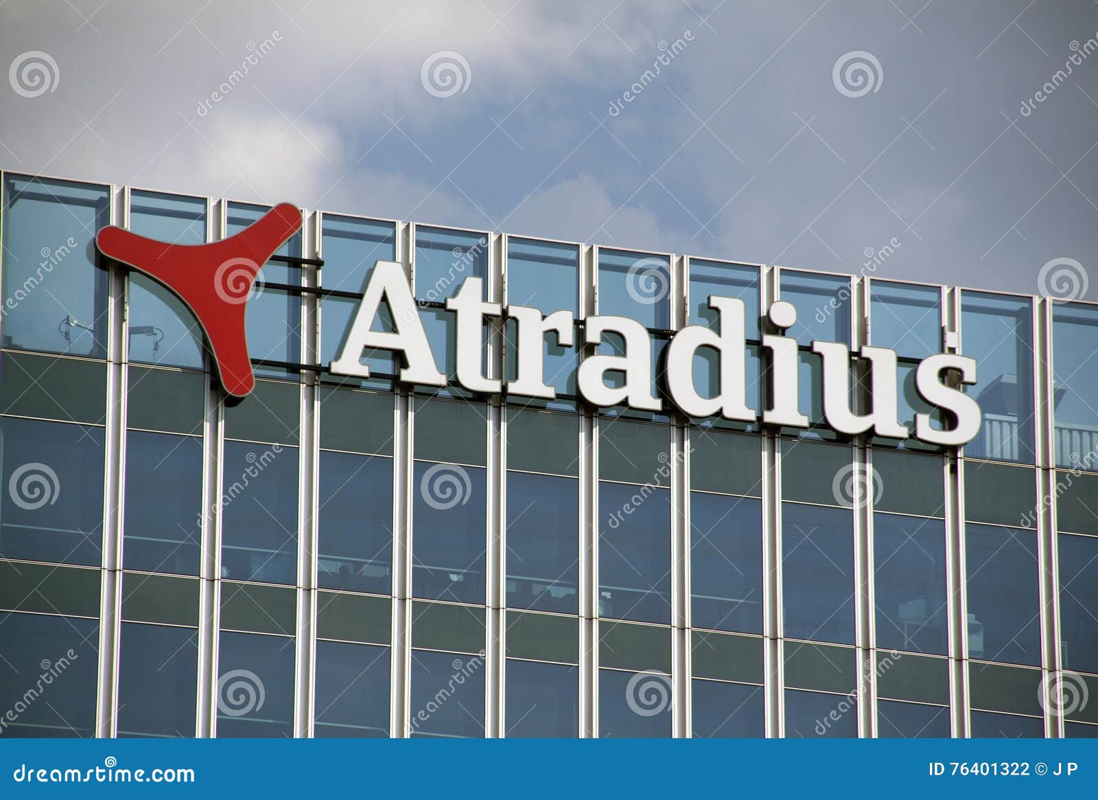 Letters on Atradius Office in Amsterdam Editorial Photography - Image ...