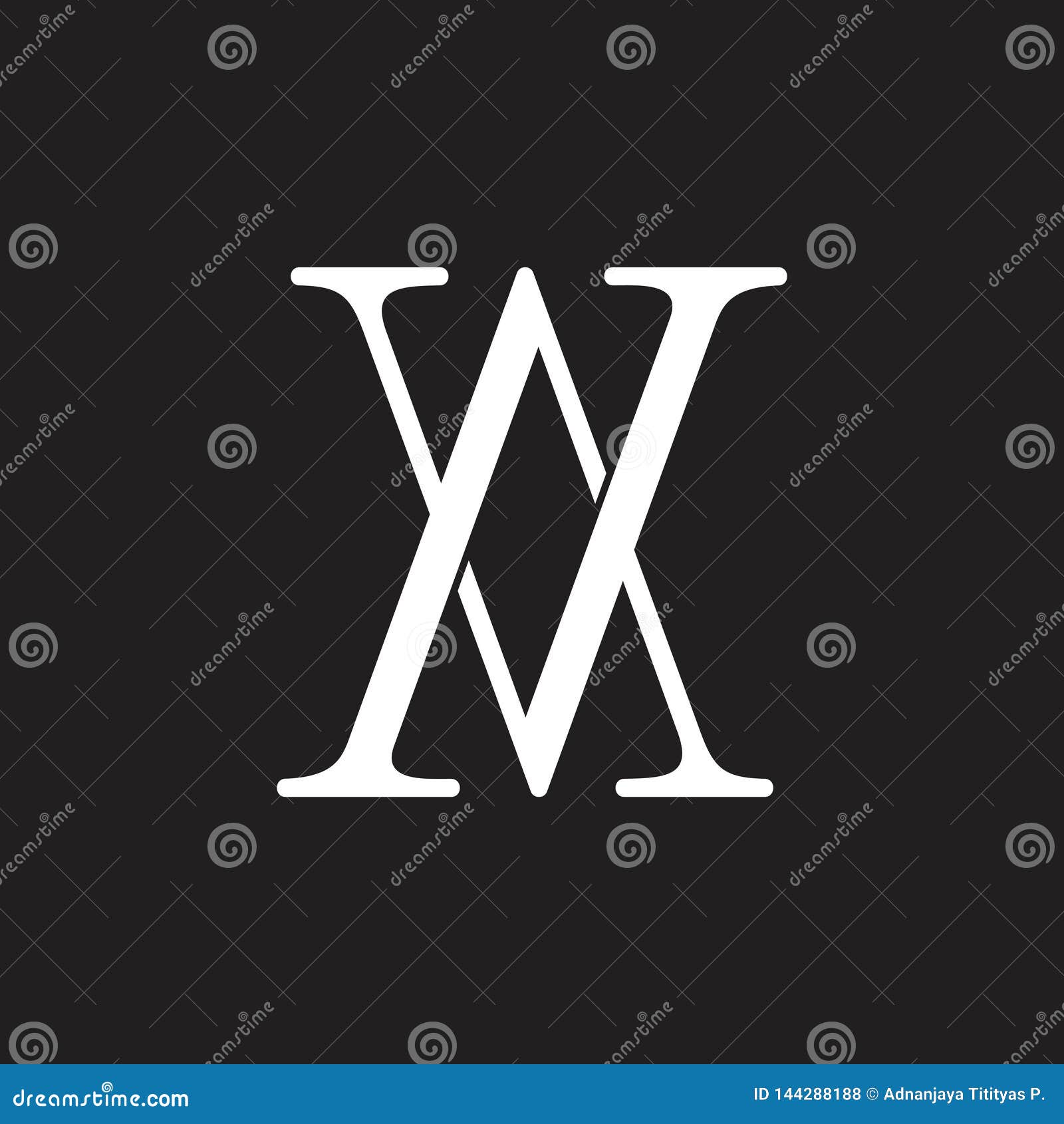 V5 Linked Logo Vector | CartoonDealer.com #151652909