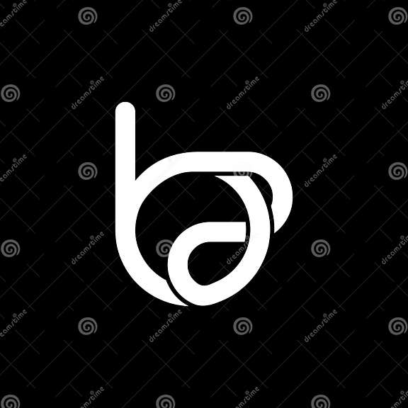 Letters B2 Linked Overlapping Line Simple Logo Vector Stock Vector ...