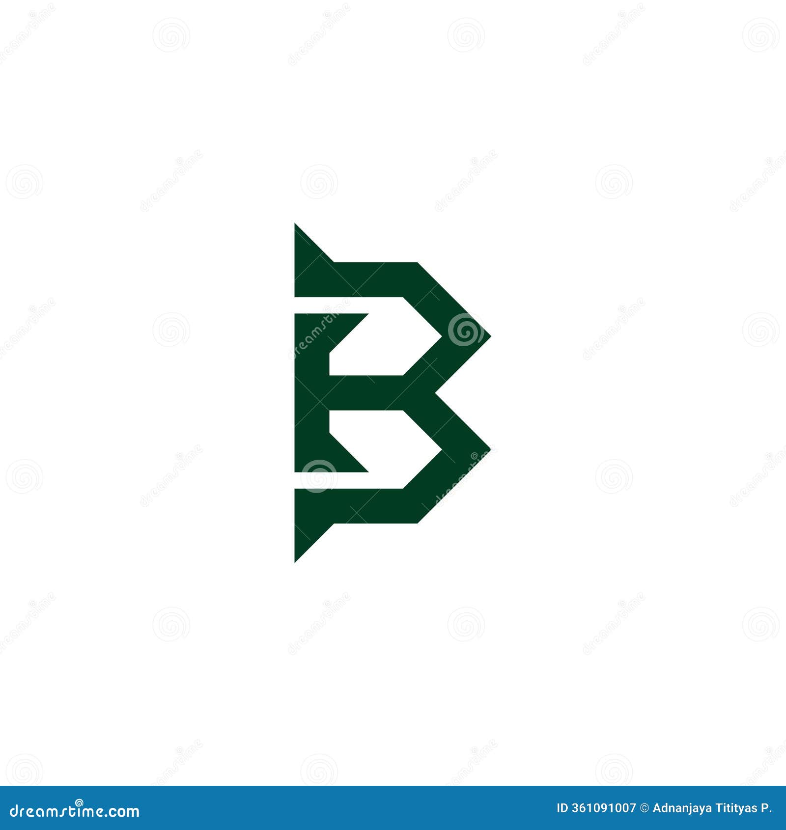 Letters Bt Simple Linked Abstract Lines Logo Vector Stock Vector ...