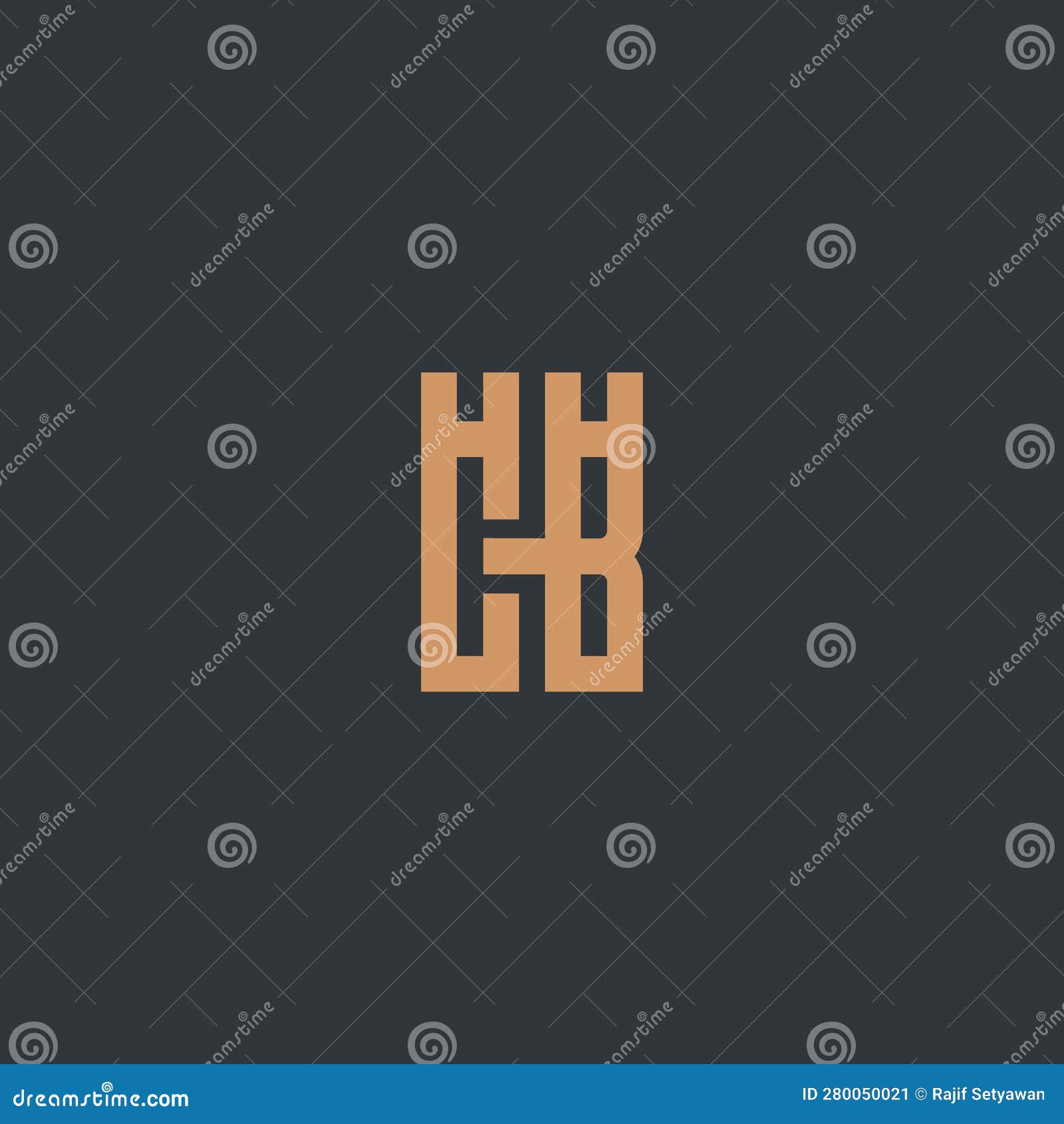 Letters CB Castle Logo Design Vector Stock Vector - Illustration of ...