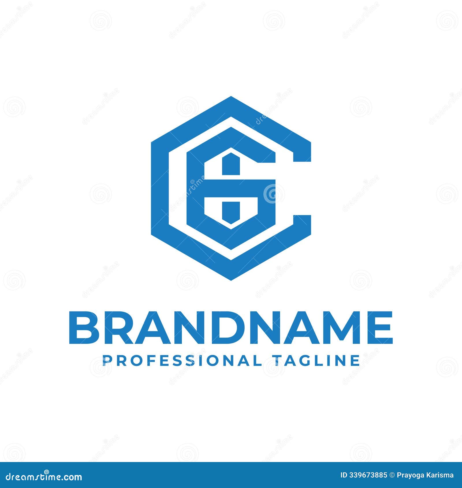 Letters CGI Hexagon Logo, for CGI, CIG, GCI, GIC, ICG, IGC Initials ...