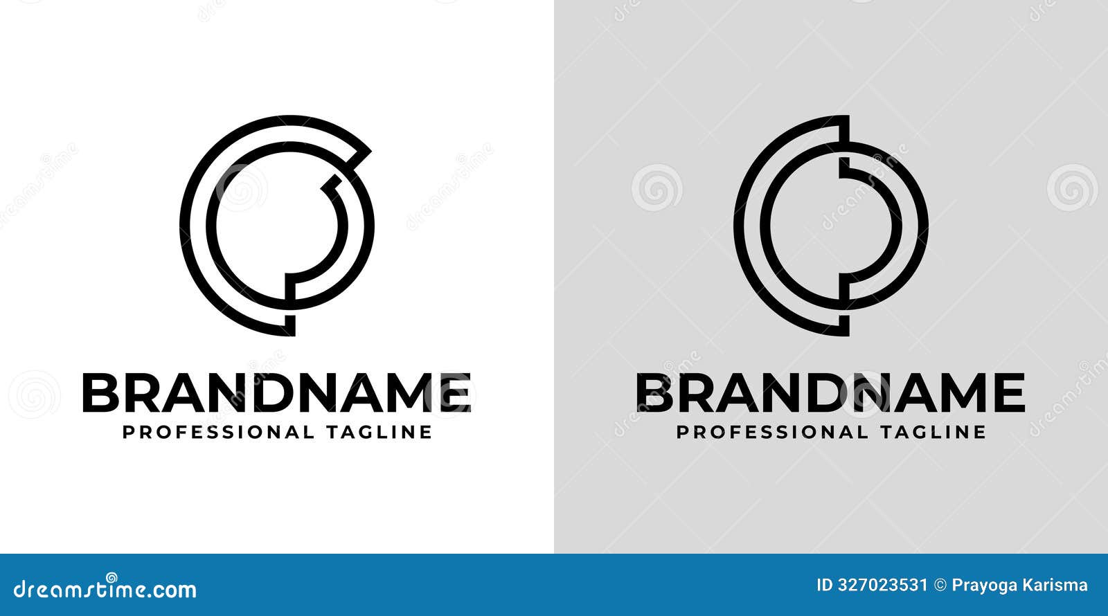 Letters CO Monogram Logo, Suitable for Any Business with CO or OC ...