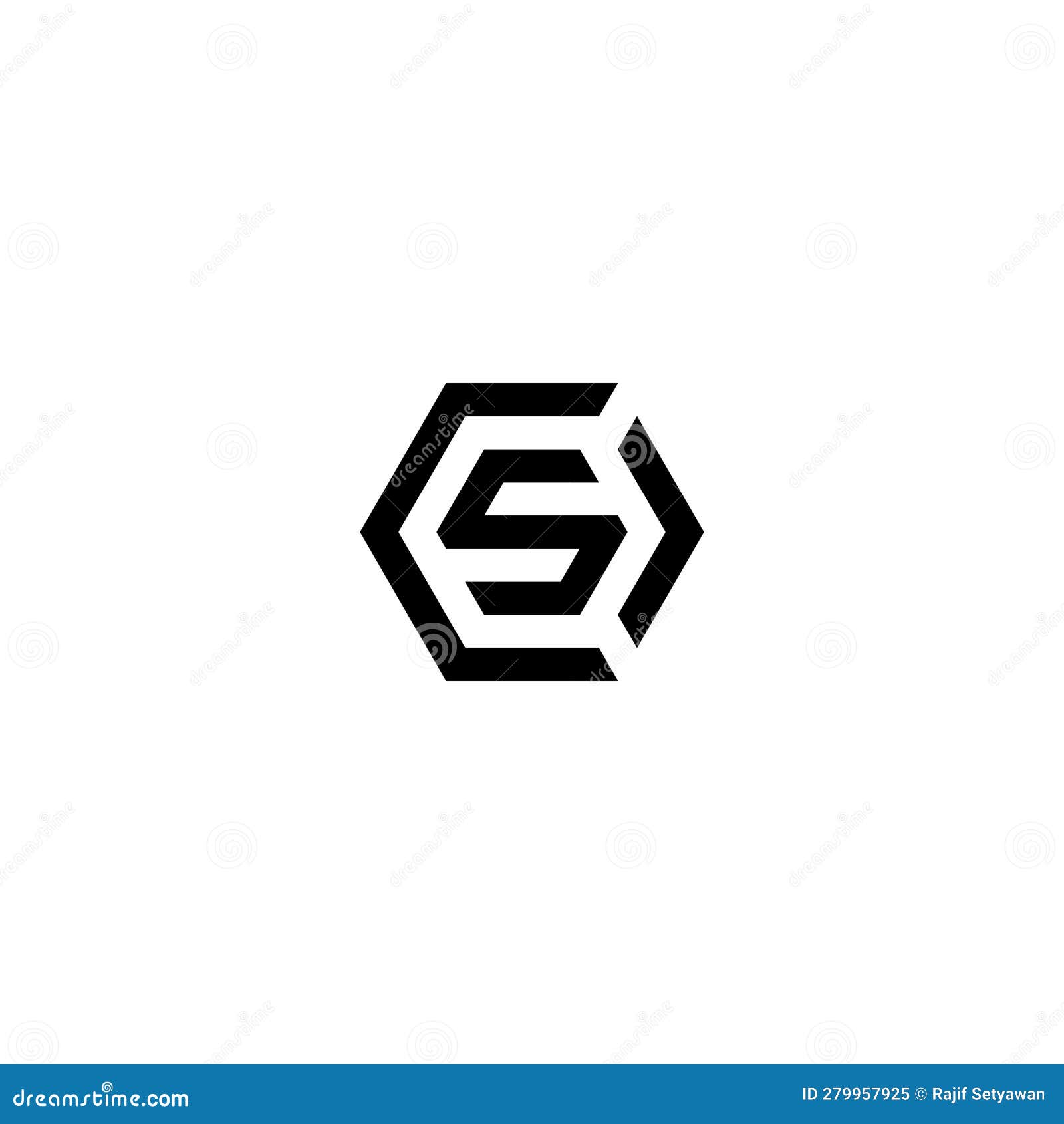 Letters COS CSO OCS OSC SOC SCO Hexagon Logo Stock Vector ...