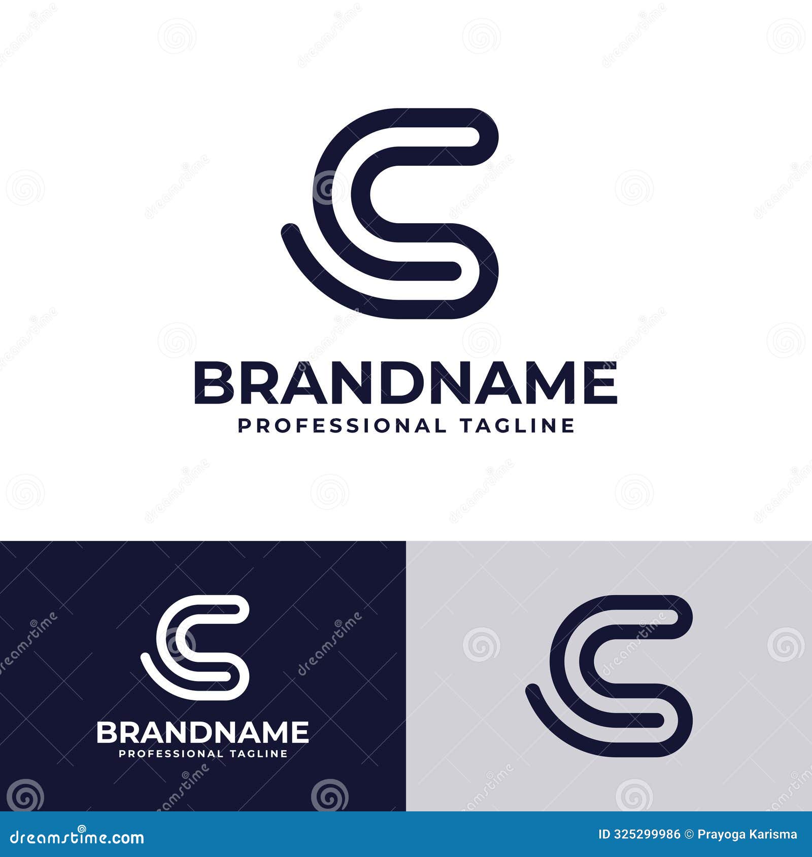 Letters CS Monogram Logo, Suitable for Any Business CS or SC Initials ...