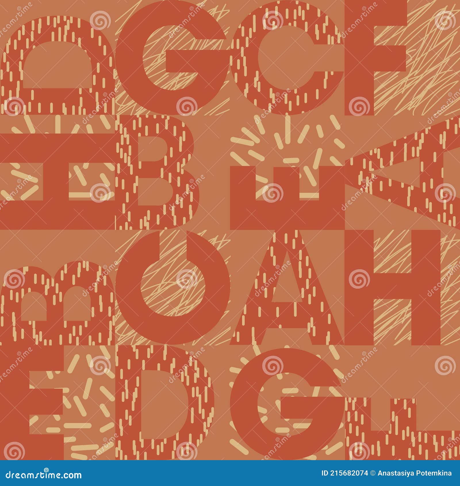 Letters Different Slope Alphabet Stock Vector - Illustration of cartoon ...