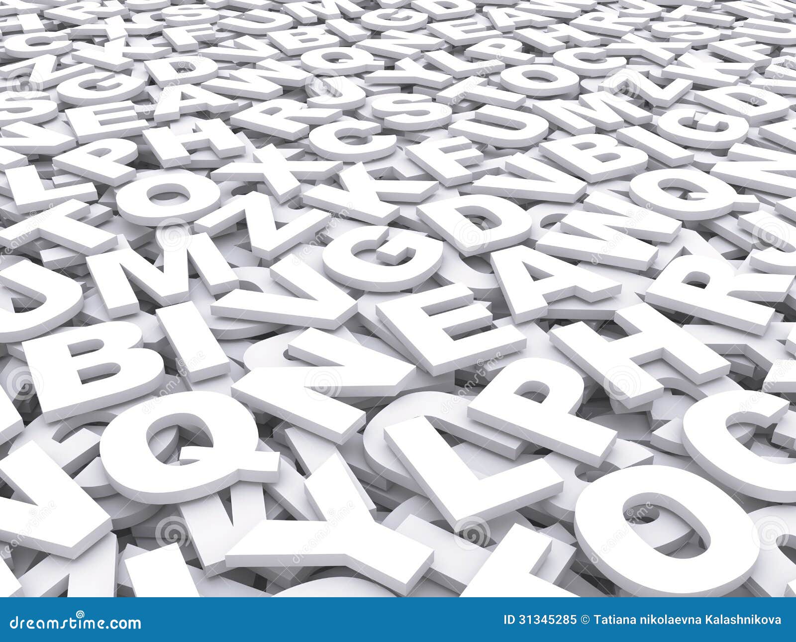 Letters of the English Alphabet. Stock Illustration - Illustration of ...