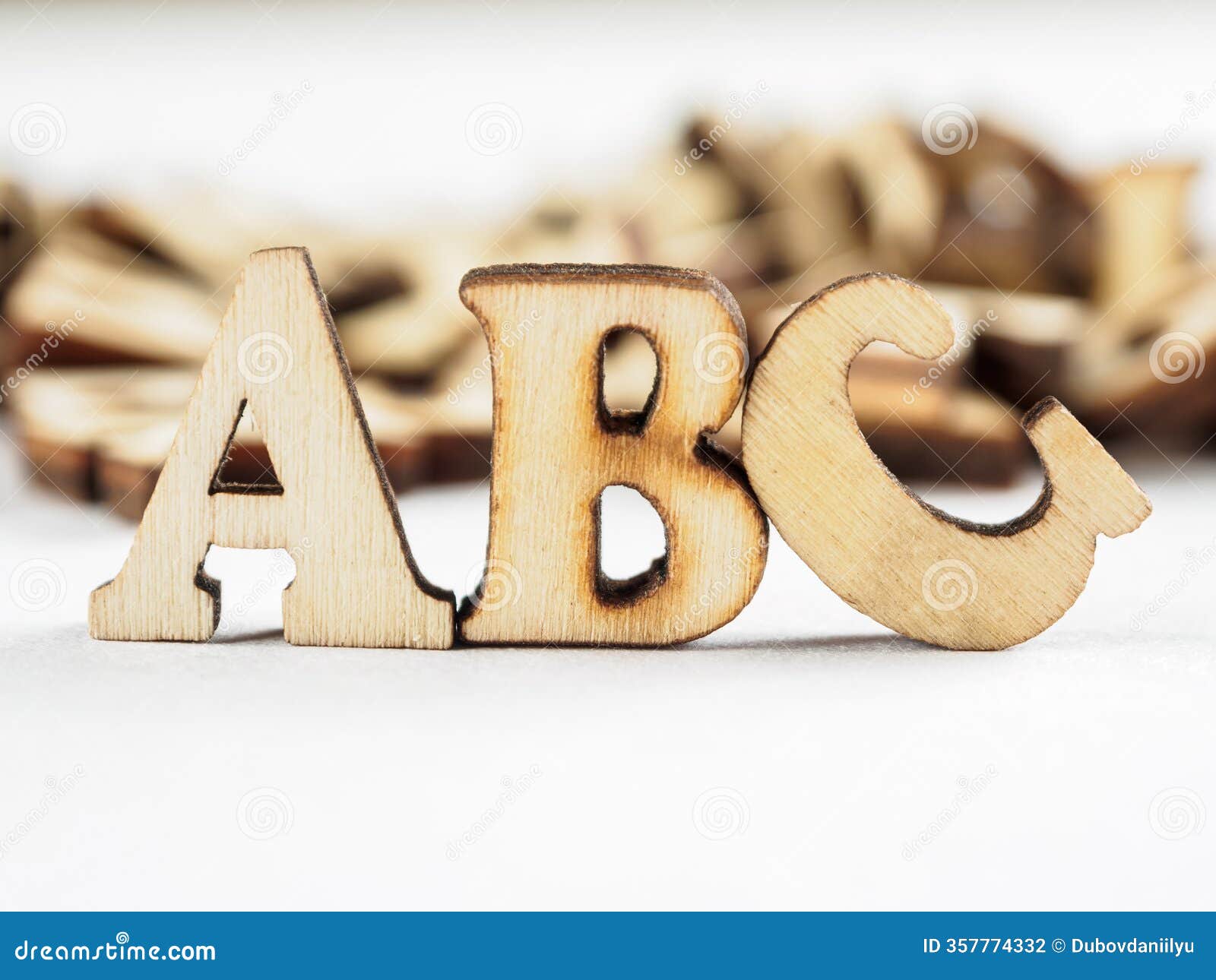 The Letters of the English Alphabet, Made in Bright Colors, Symbolize ...