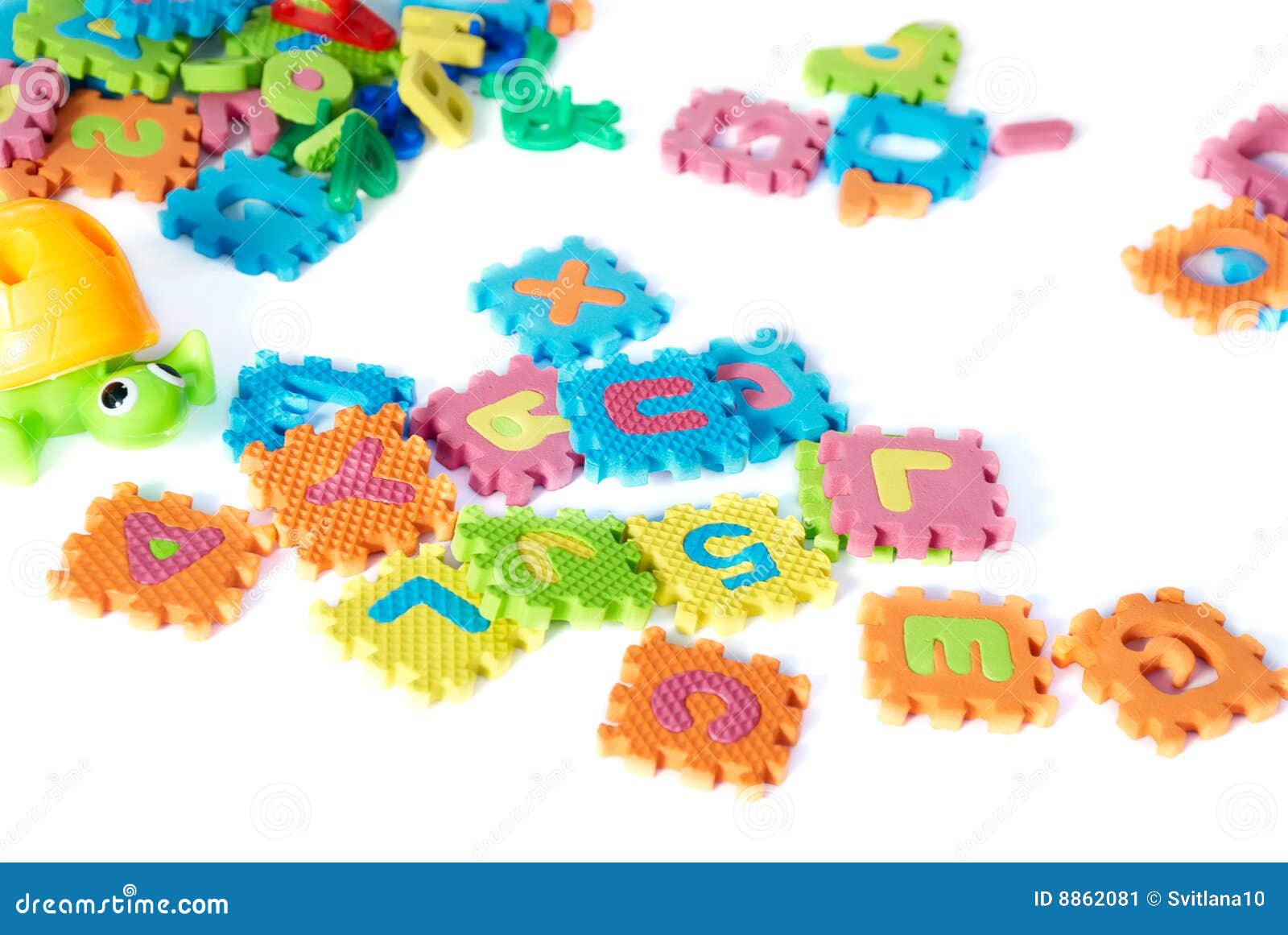 Letters and figures stock image. Image of learn, concept - 8862081