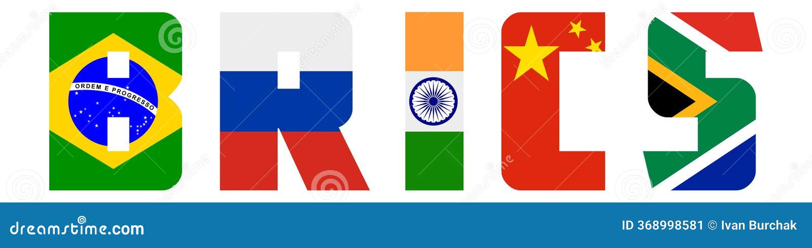 BRICS Member States 2025, Political Map Cartoon Vector | CartoonDealer ...