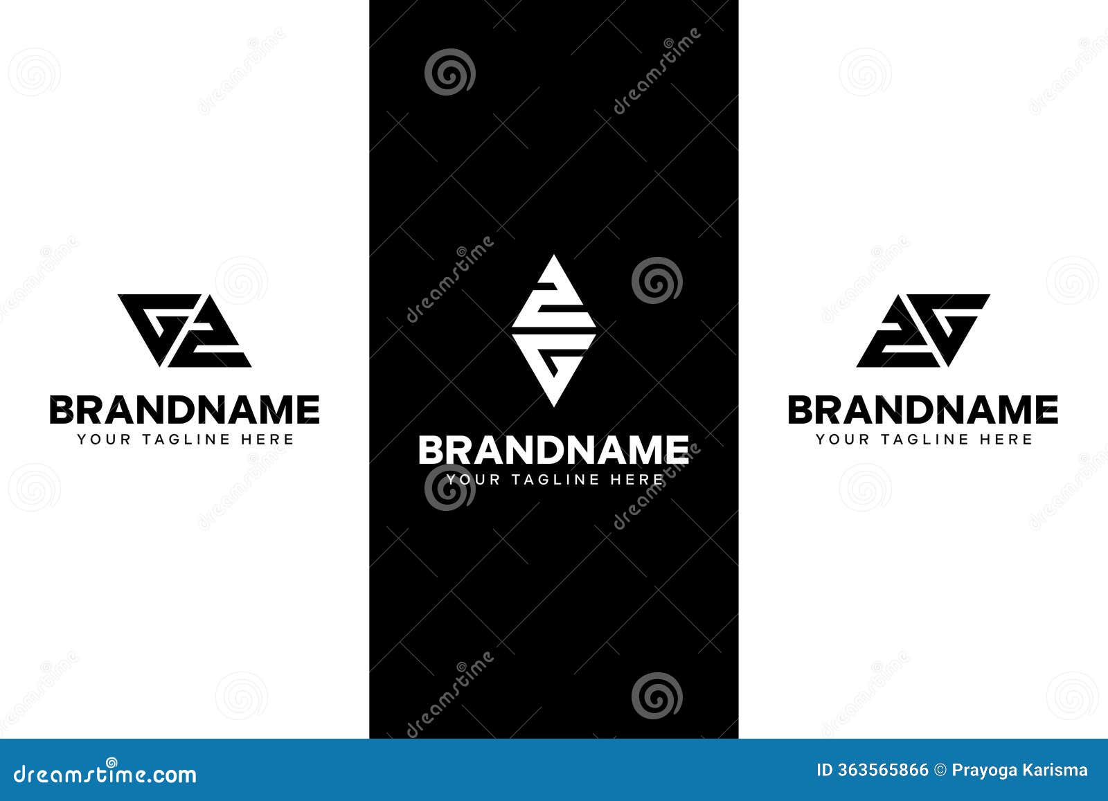 Letters SMR SRM Triangle Logo Vector Illustration | CartoonDealer.com ...