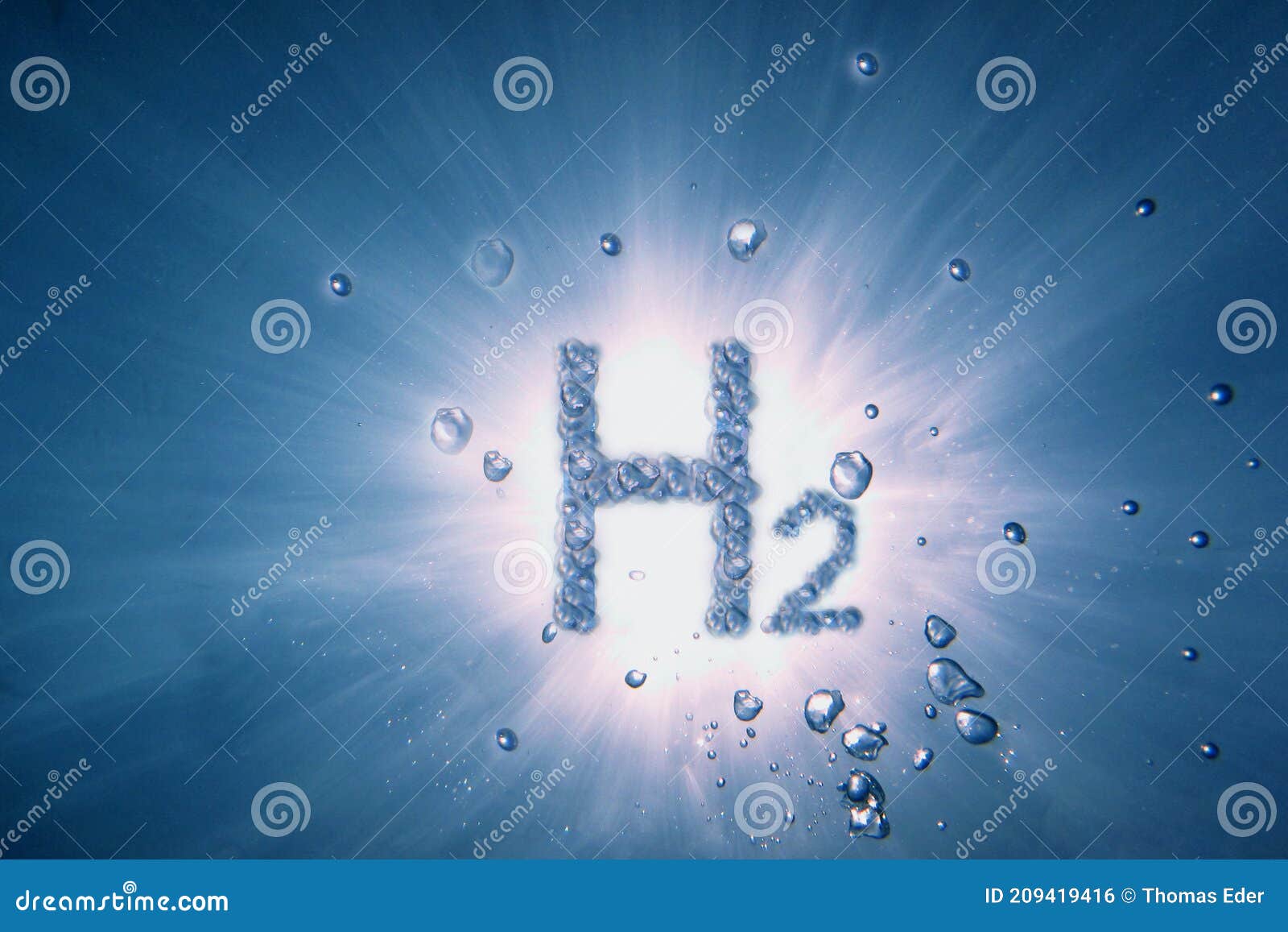 Bubbles H2 Hydrogen Innovation Zero Emissions Technology. Reduce Carbon ...