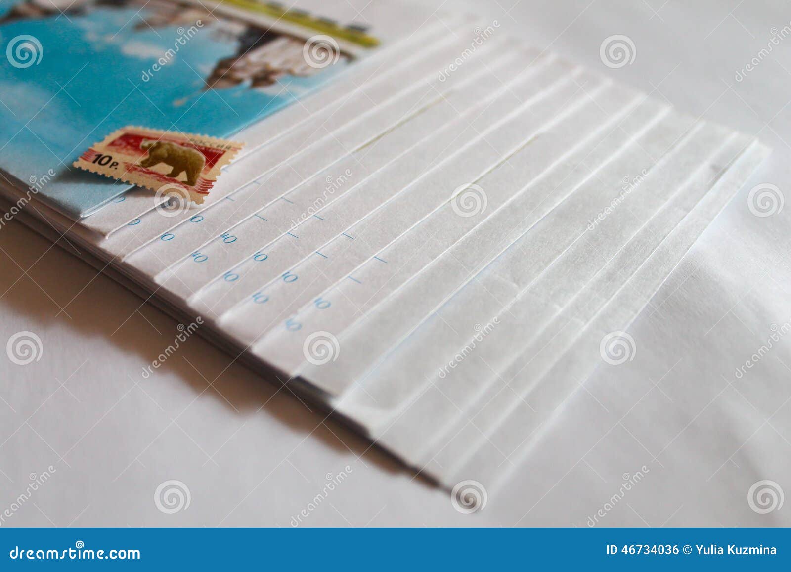 A Stack Of Old Letters Royalty-Free Stock Photography | CartoonDealer ...