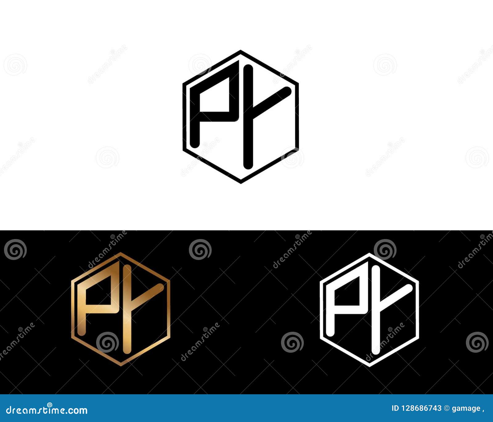 PY Letters Linked with Hexagon Shape Logo Stock Vector - Illustration ... PY Letters Linked with Hexagon Shape Logo Stock Vector - Illustration ...