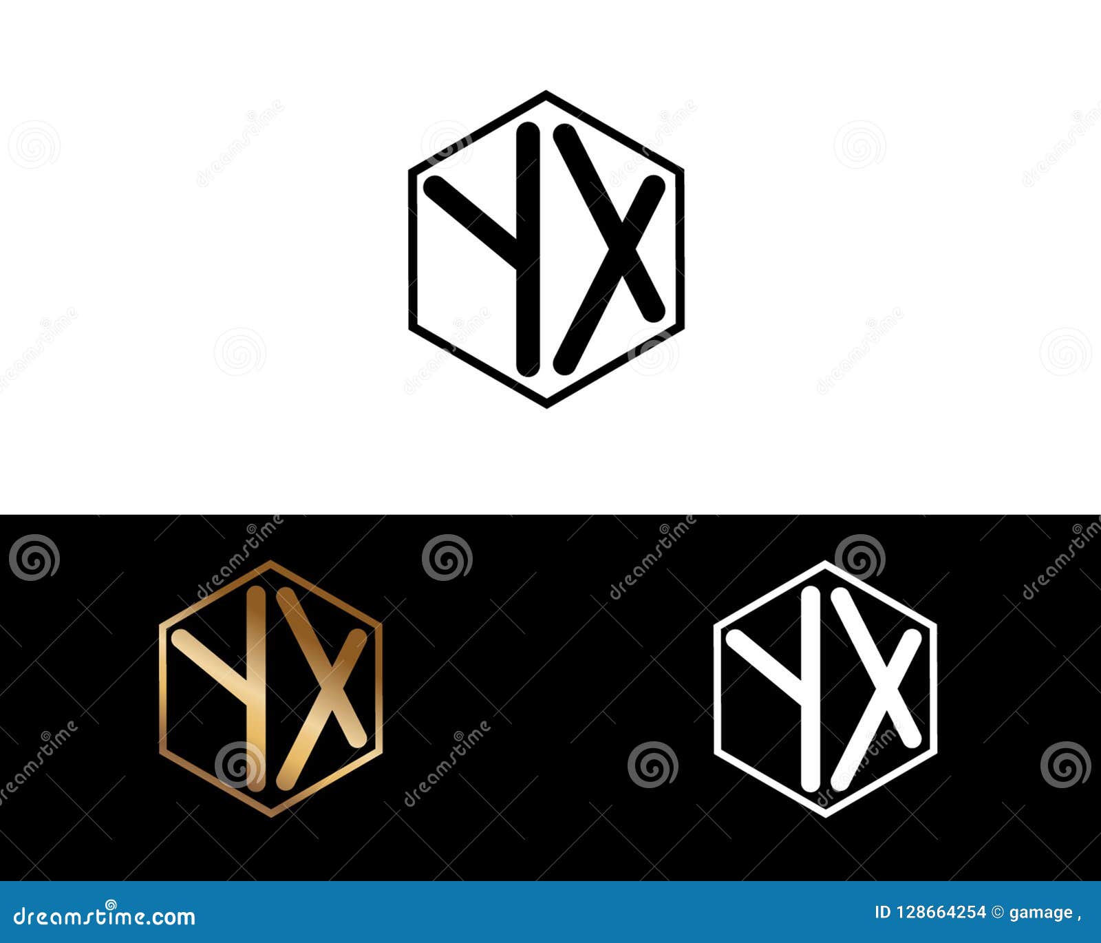 Yx Letters Linked with Hexagon Shape Logo Stock Vector - Illustration ... Yx Letters Linked with Hexagon Shape Logo Stock Vector - Illustration ...