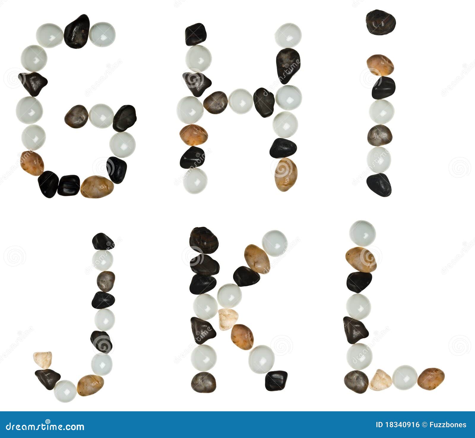 Letters made of stones stock photo. Image of stone, background - 18340916