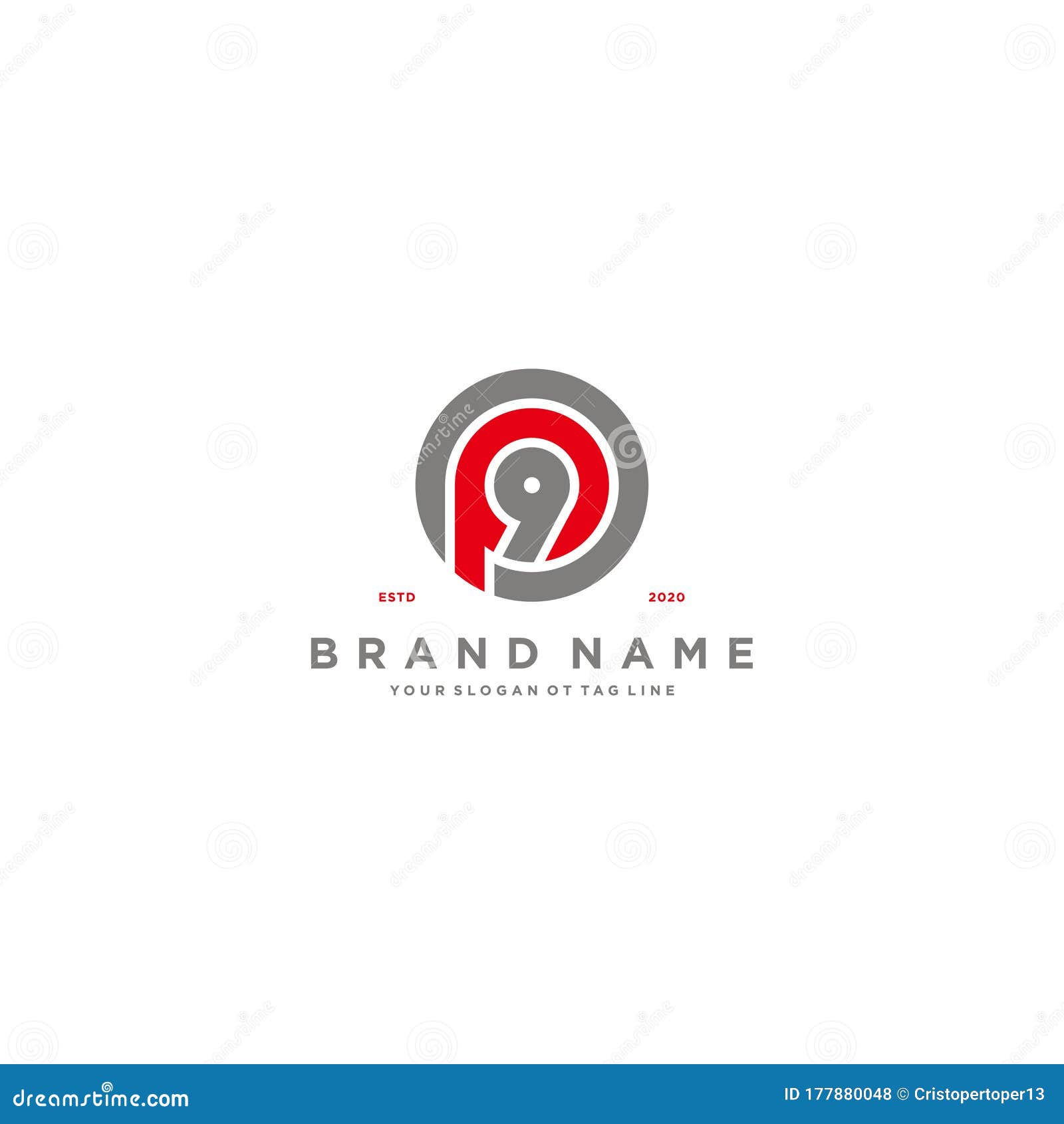 Letters P and Nine Logo Design Vector Stock Vector - Illustration of ...