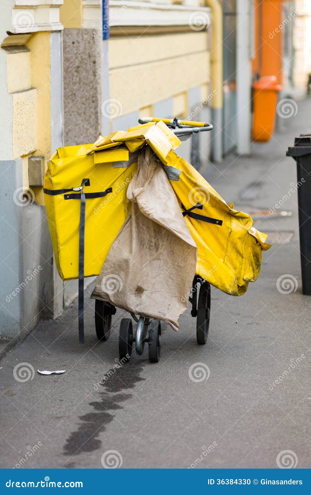 Letters of a postman stock photo. Image of deliverers - 36384330