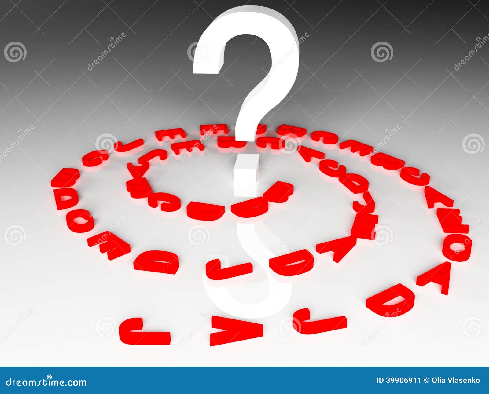 The Letters And A Question Mark Royalty-Free Stock Photography ...