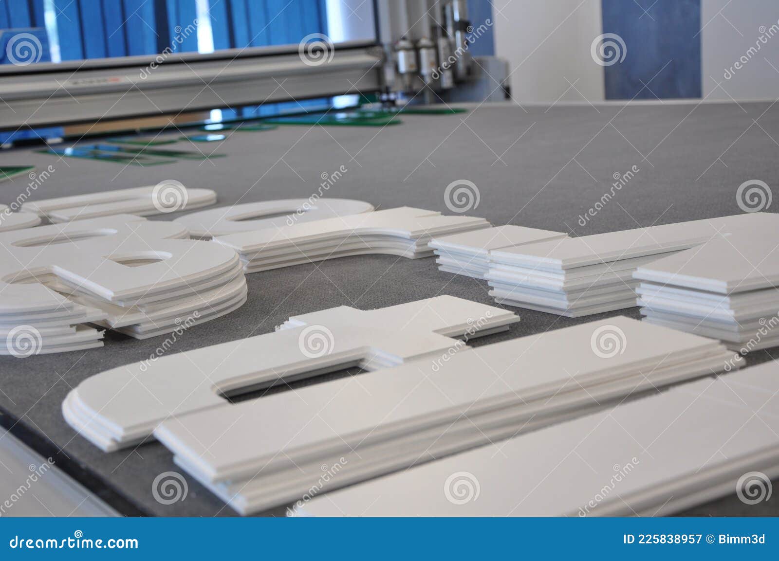 Letters robotic production stock image. Image of heart - 225838957