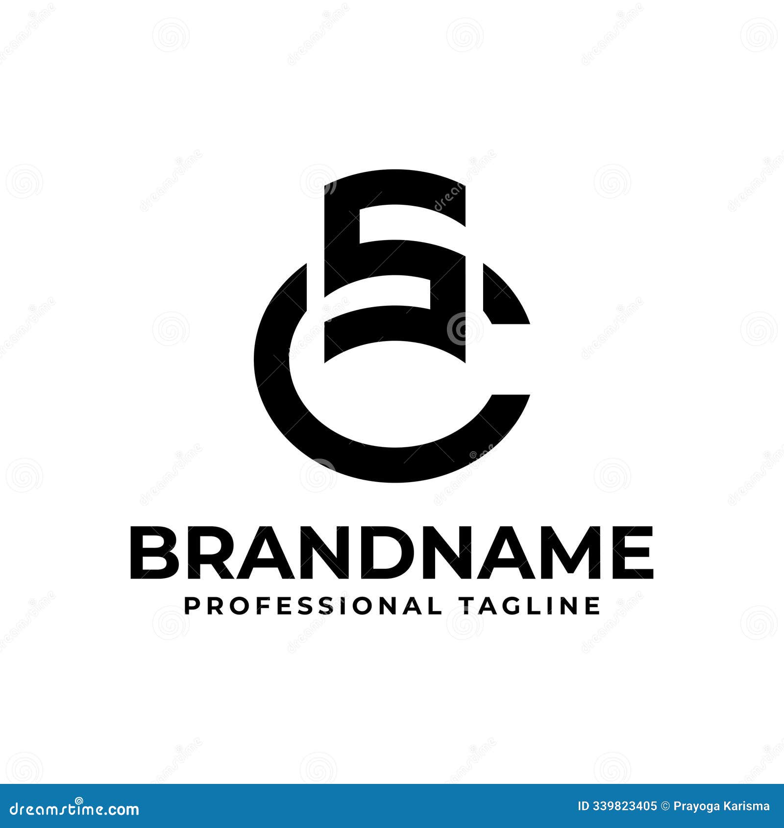 Letters SC Monogram Logo, Suitable for Any Business with SC or CS ...