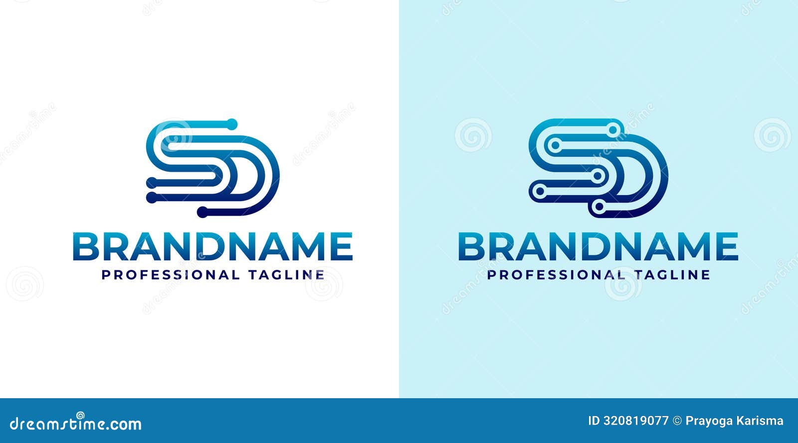 Letters SD Technology Logo, Great for Tech Hardware and Electronics ...