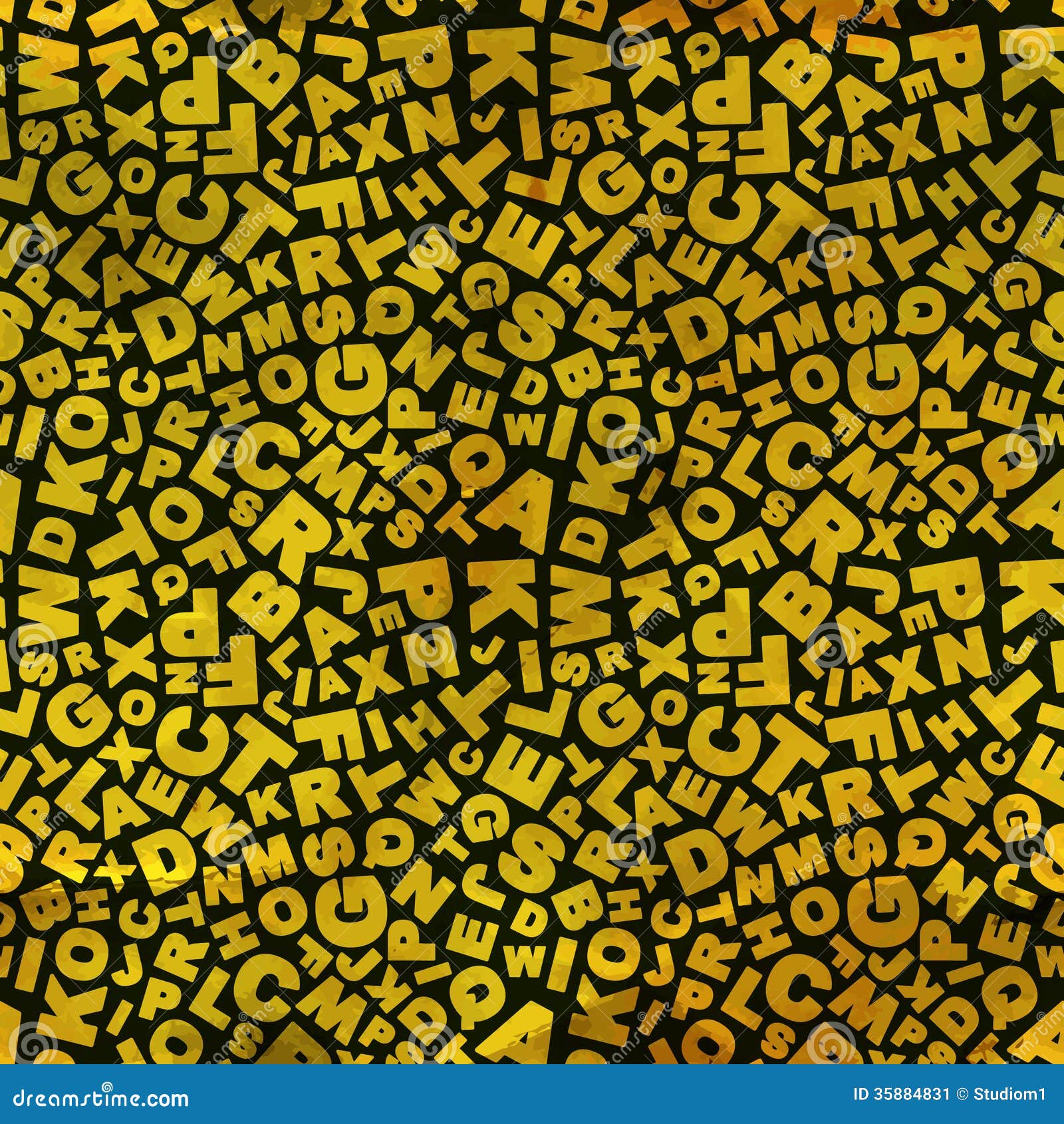 Letters. Seamless pattern. stock vector. Illustration of decoration ...