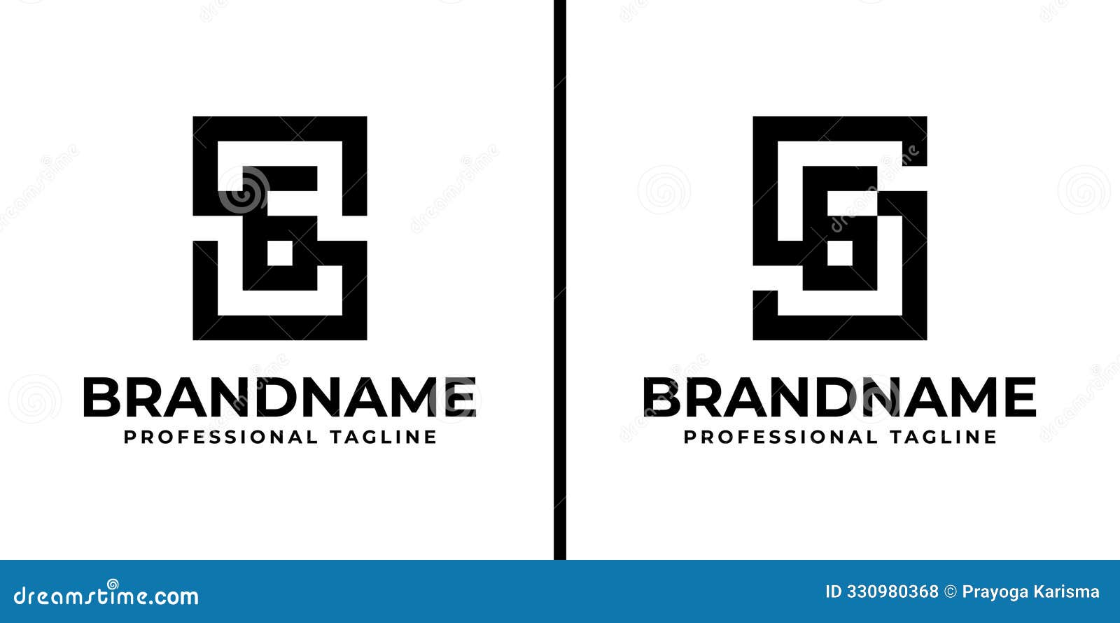 Letters SG Monogram Logo, Suitable for Any Business with GS or SG ...