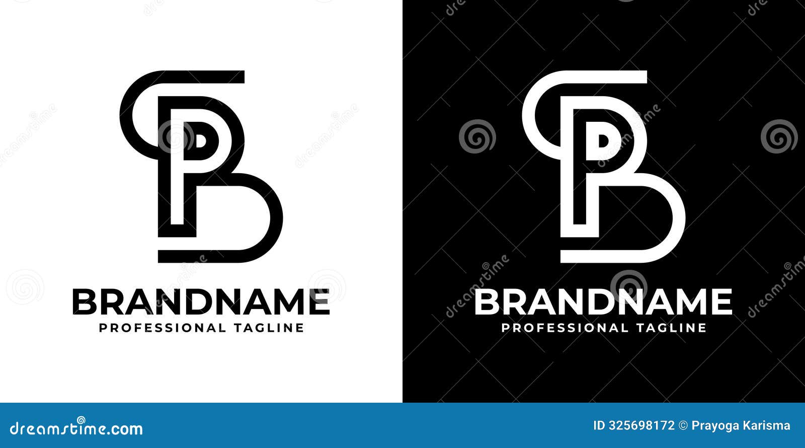 Letters SP Monogram Logo, Suitable for Any Business with SP or PS ...
