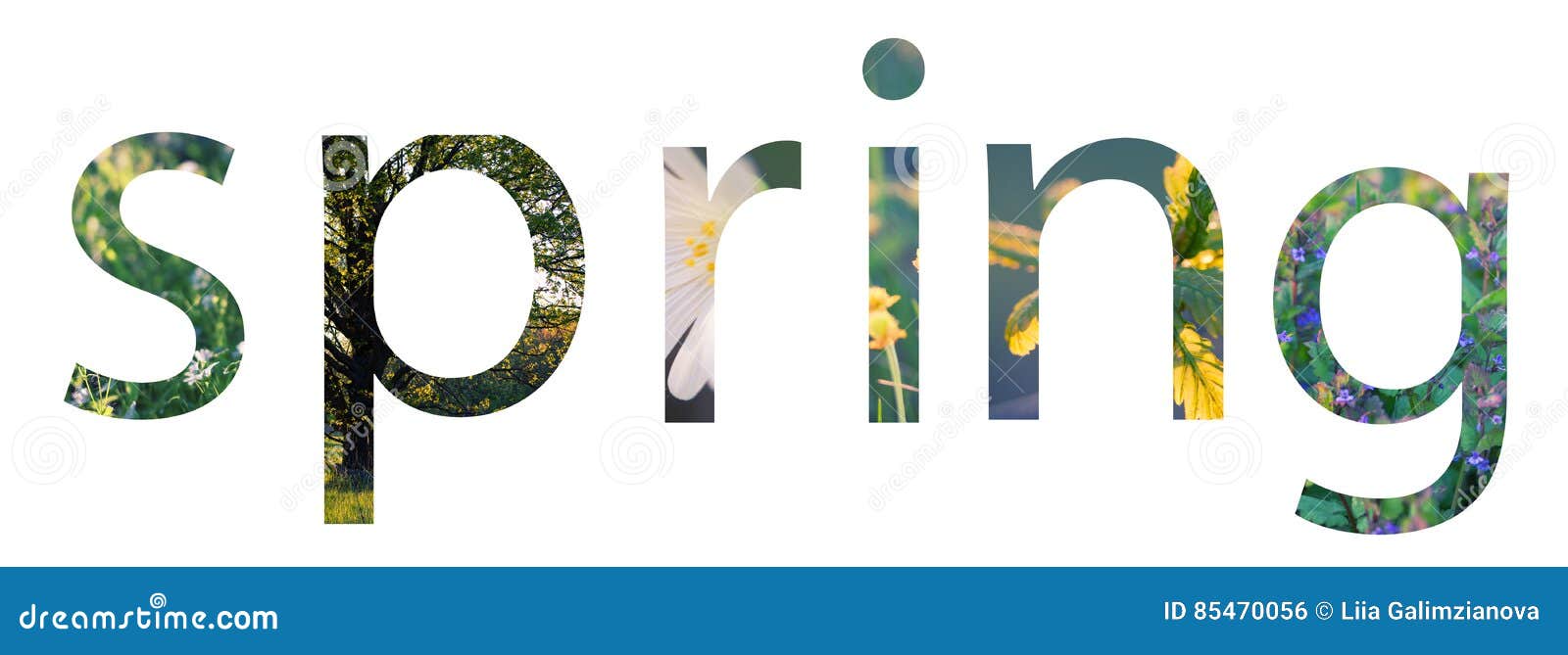 Letters spring concept stock photo. Image of concept - 85470056