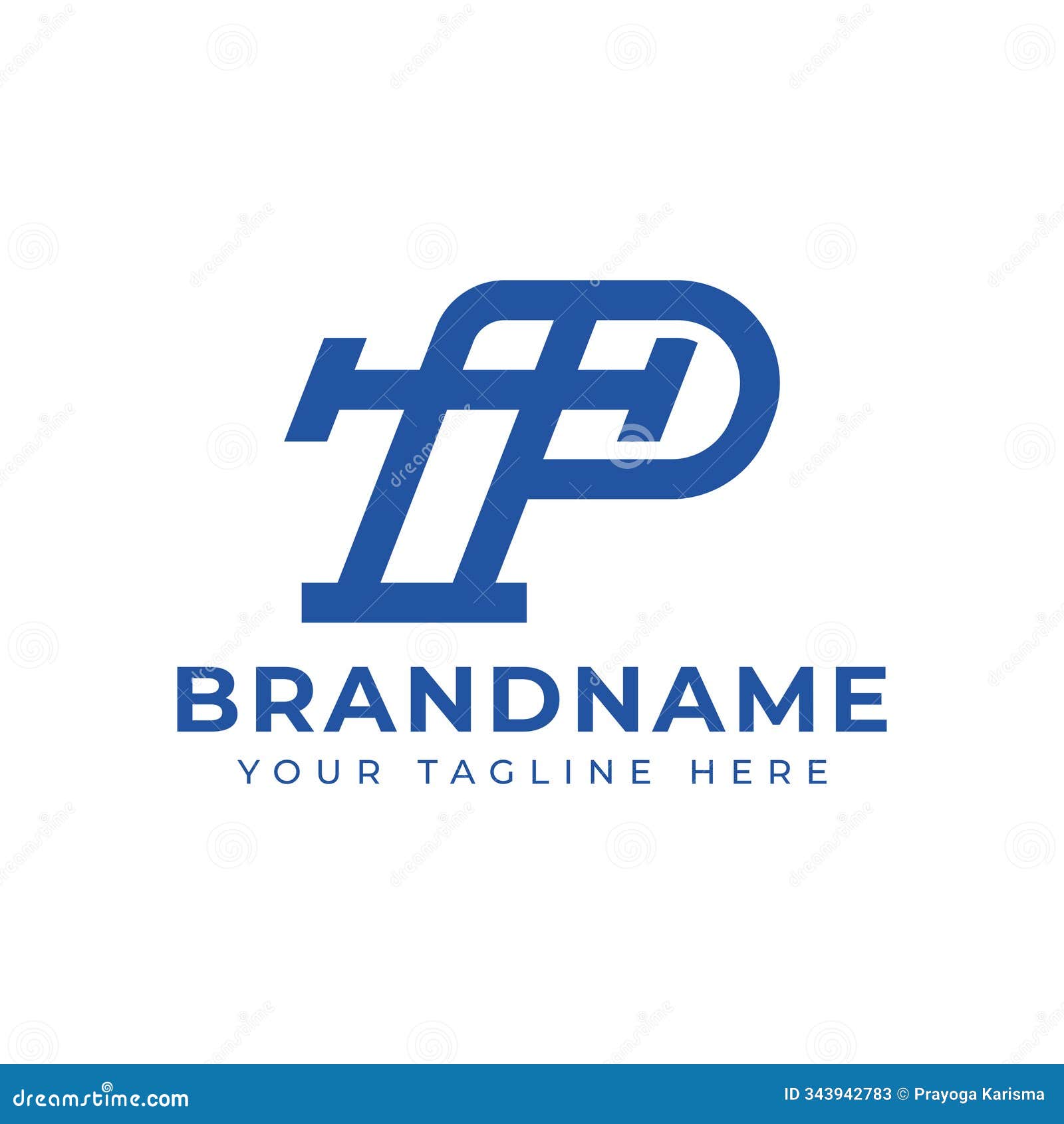 Letters TP or PT Monogram Logo, Suitable for Any Business with TP or PT ...