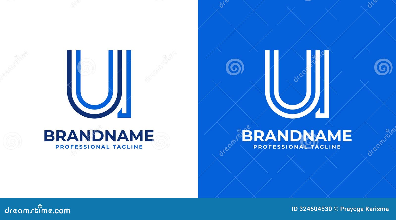 Letters UI Line Monogram Logo, Suitable for Business with UI or IU ...
