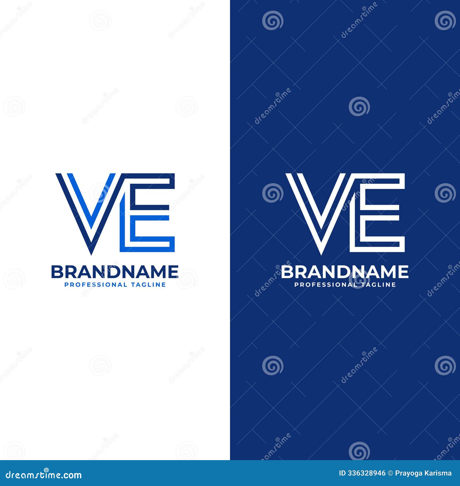Letters VE Line Monogram Logo, Suitable for Business with EV or VE ...
