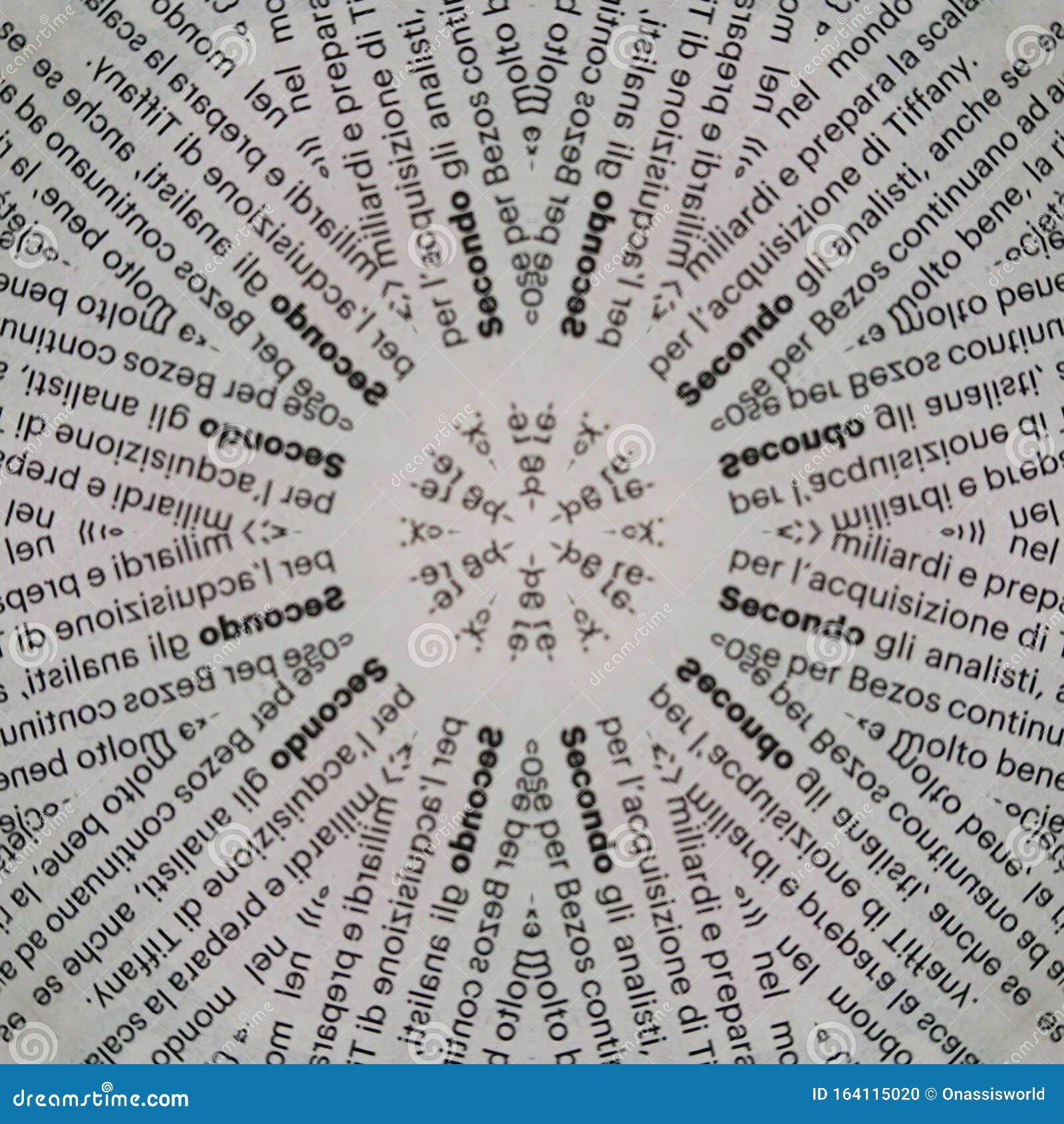 Letters and Words Abstract Art Stock Photo - Image of letters, lettera ...