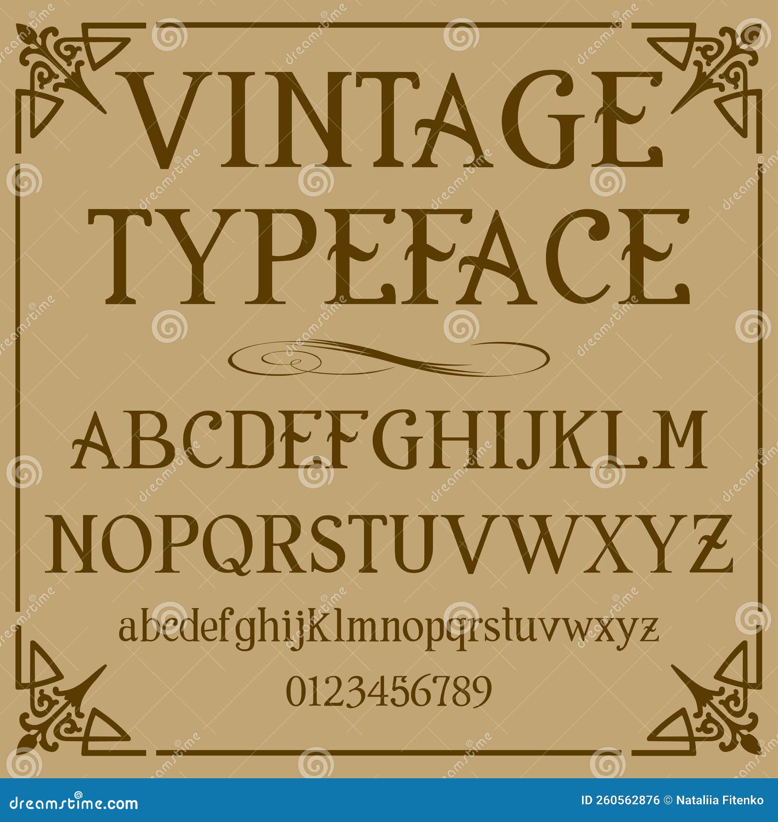 Lettertype. Lettertype. Script. Vintonijnscriptlettertype ...