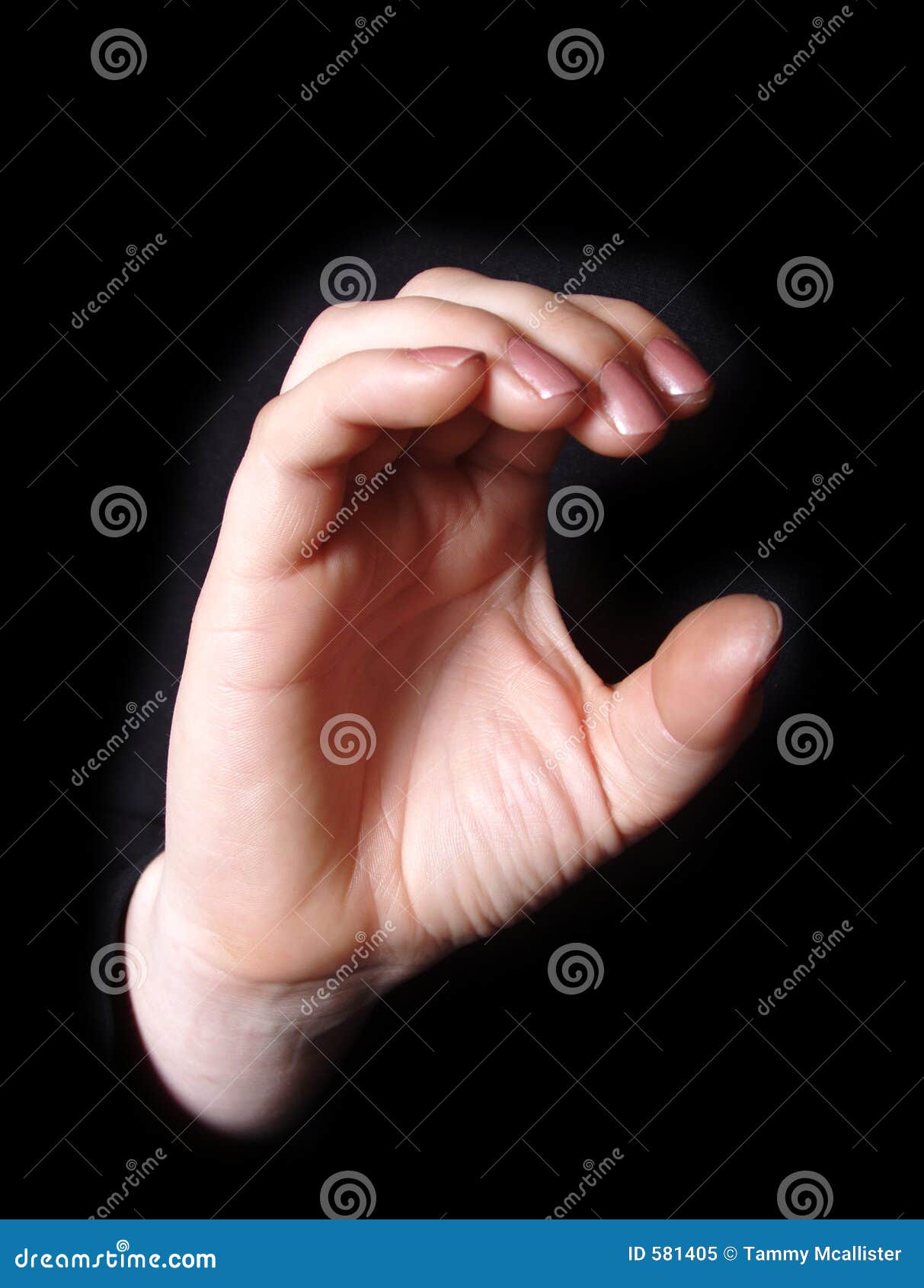 Lettre C En Langage De Signe Image stock - Image du main, isolement: 581405