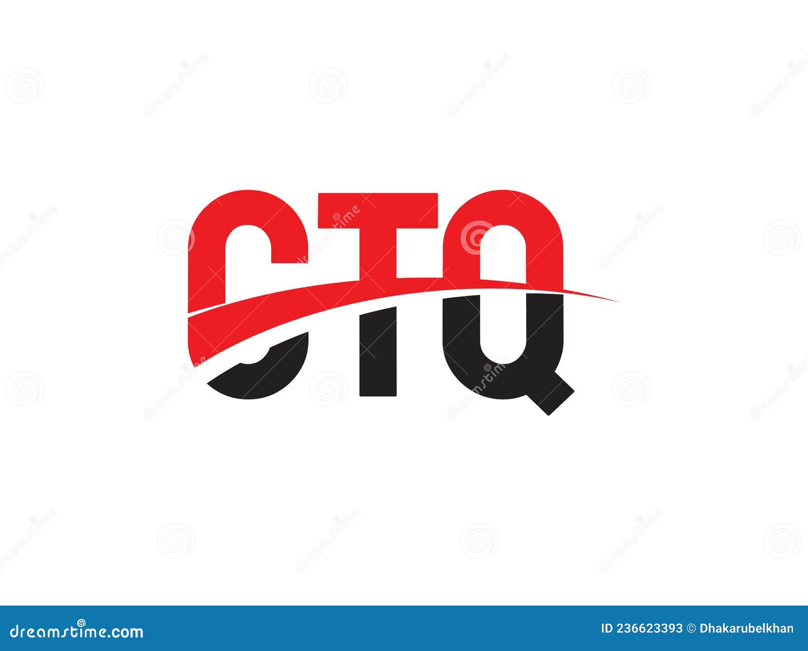 Lettre Ctq - Logo Initial - Illustration Illustration de Vecteur ...