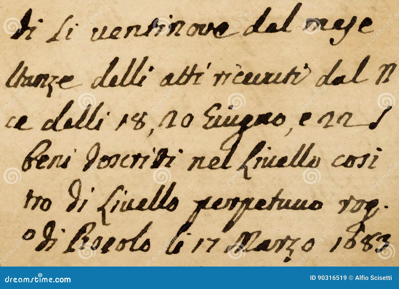 Lettre D'écriture De Vintage Image stock - Image du rétro, feuille ...
