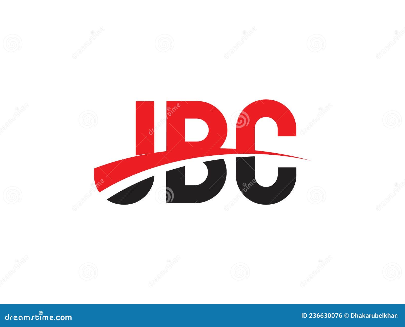 Lettre Jbc Logo Initial Dessin Vectoriel Illustration de Vecteur ...