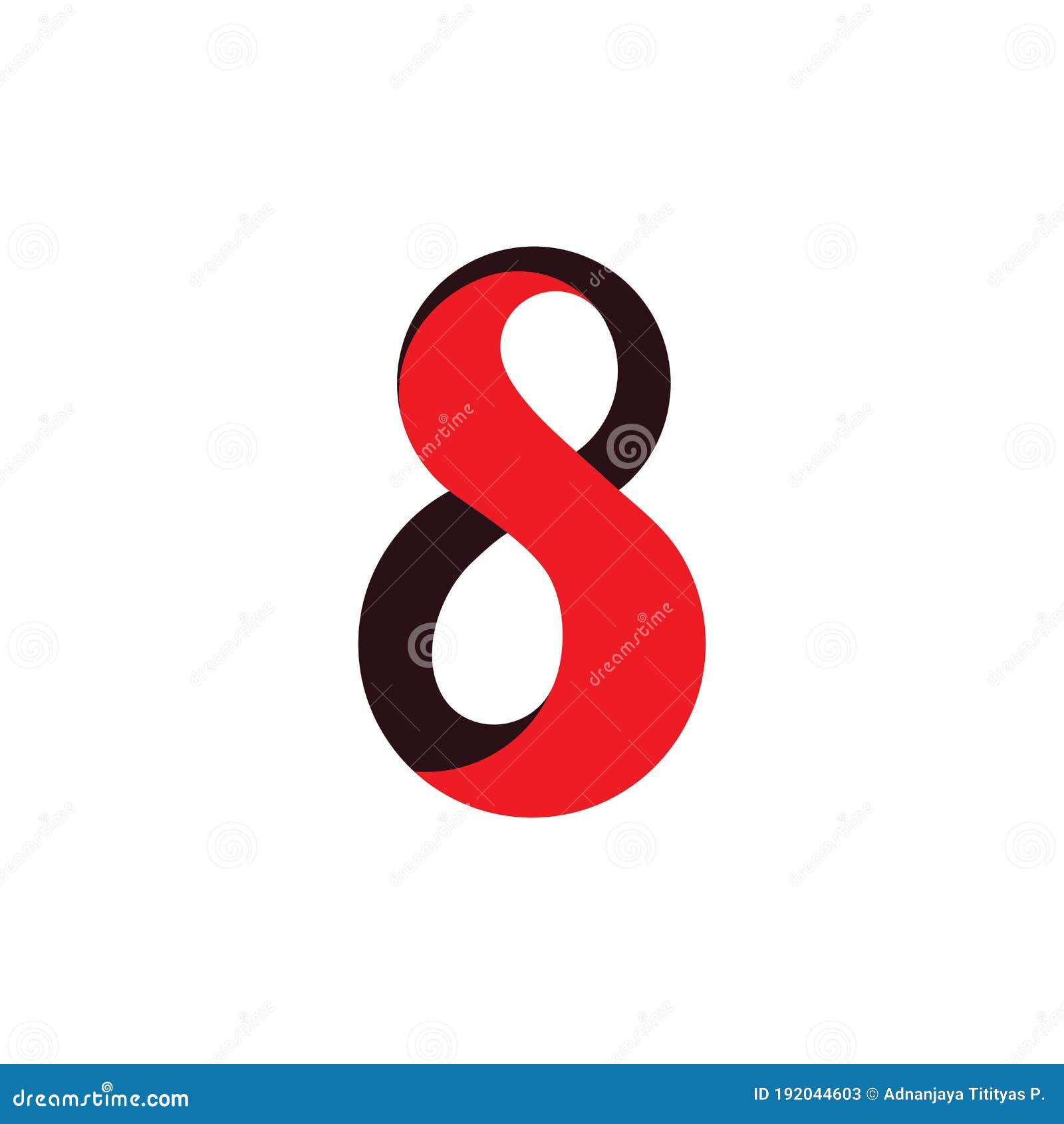 Lettter S8 Infinity Logo Vector | CartoonDealer.com #192044603