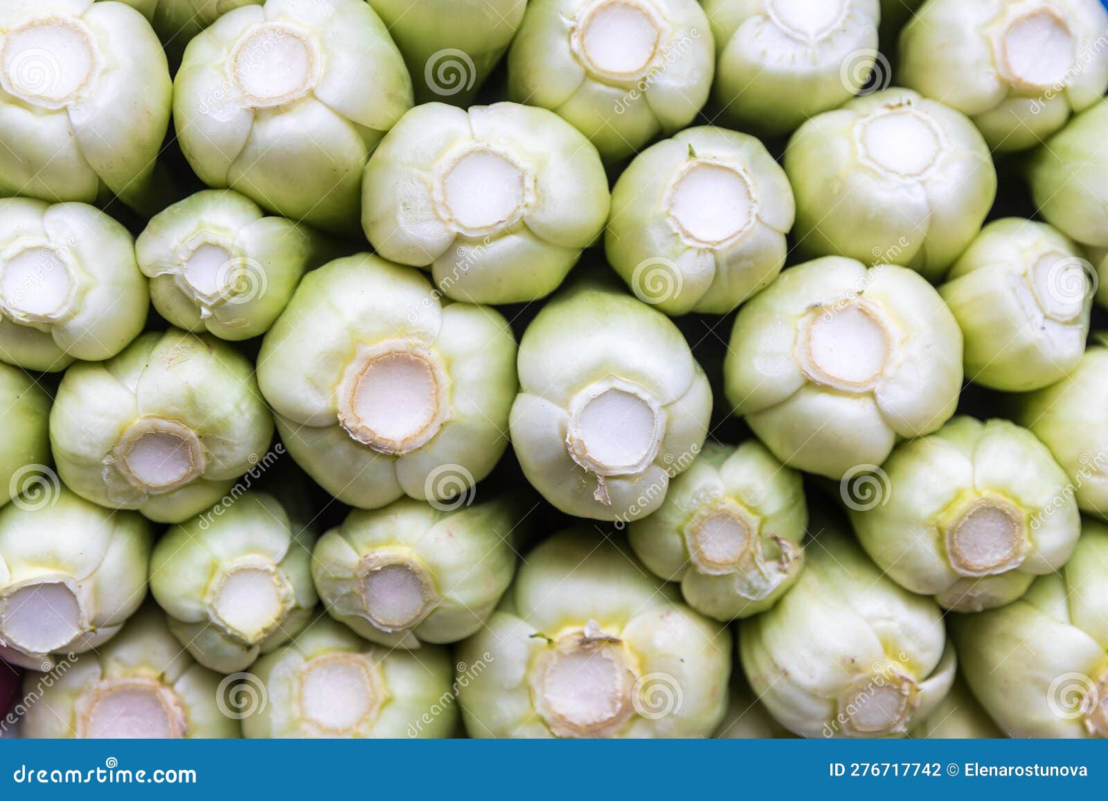 Lettuce Pattern on Display in Store Stock Photo - Image of display ...