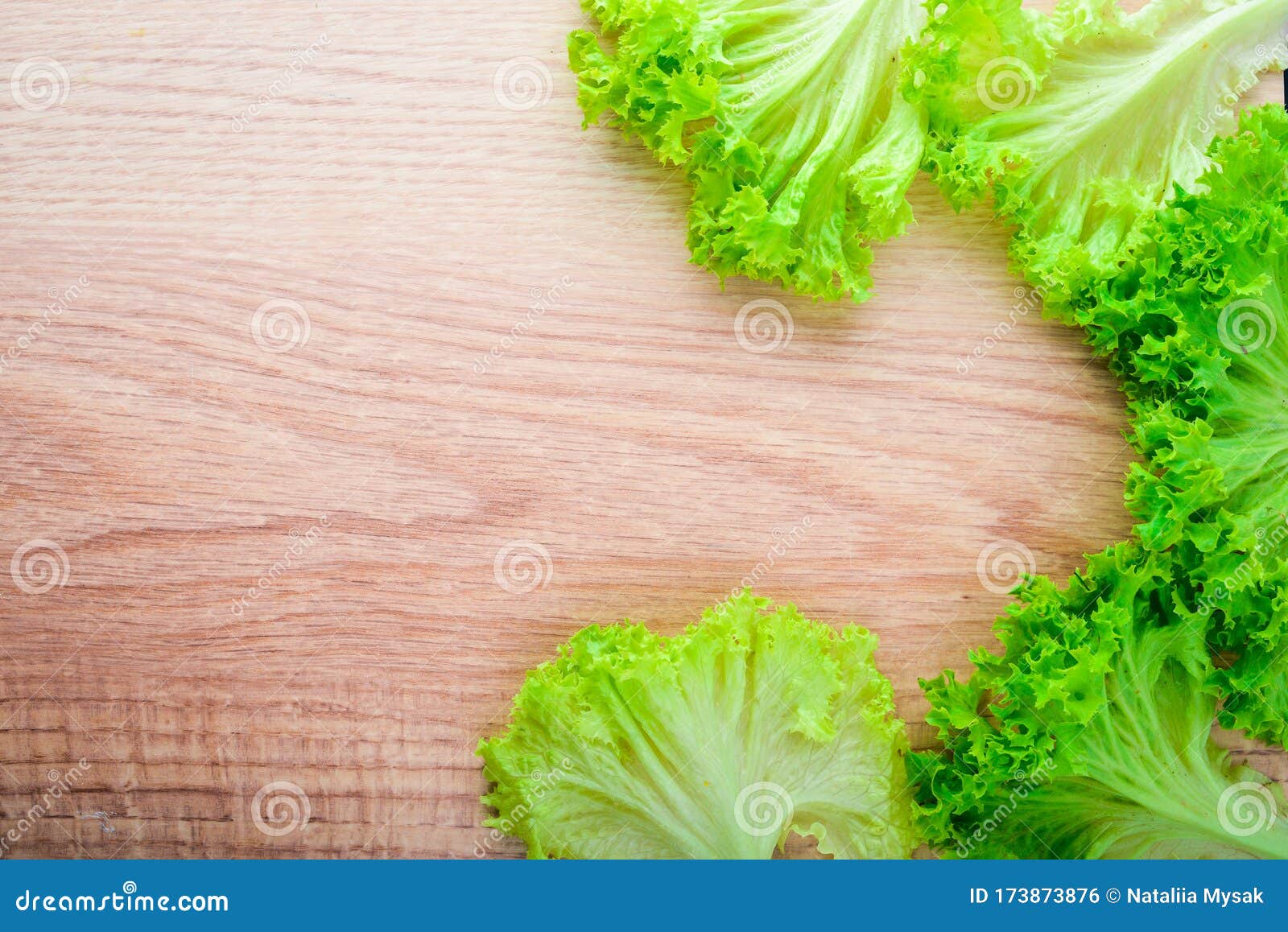 Lettuce. Raw Vegetables Top View Stock Photo - Image of view, head ...