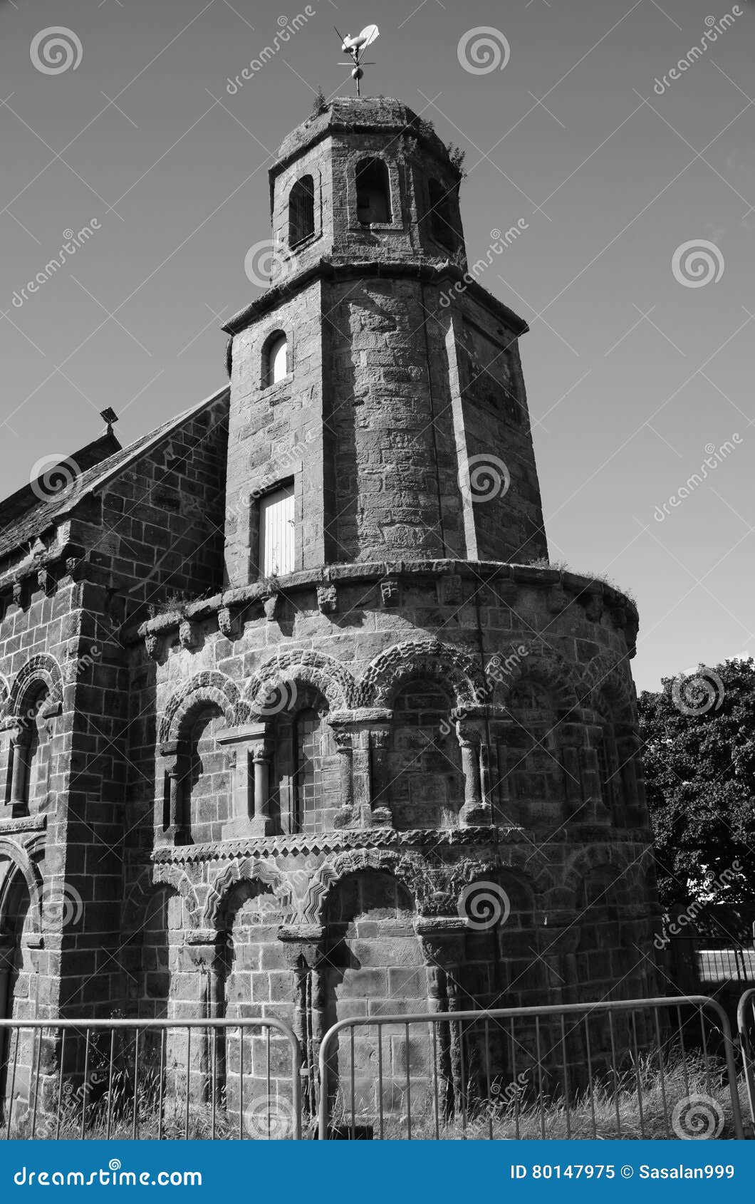 Leuchars Church stock image. Image of outside, christianity - 80147975